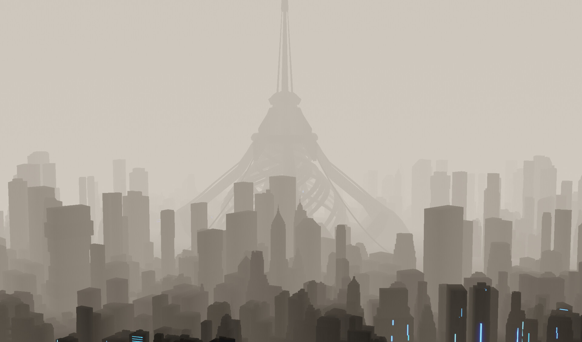ArtStation - Urban City Render Test