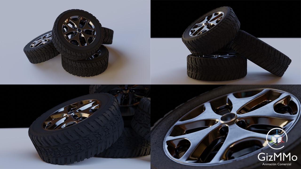 ArtStation - Wheel in Blender