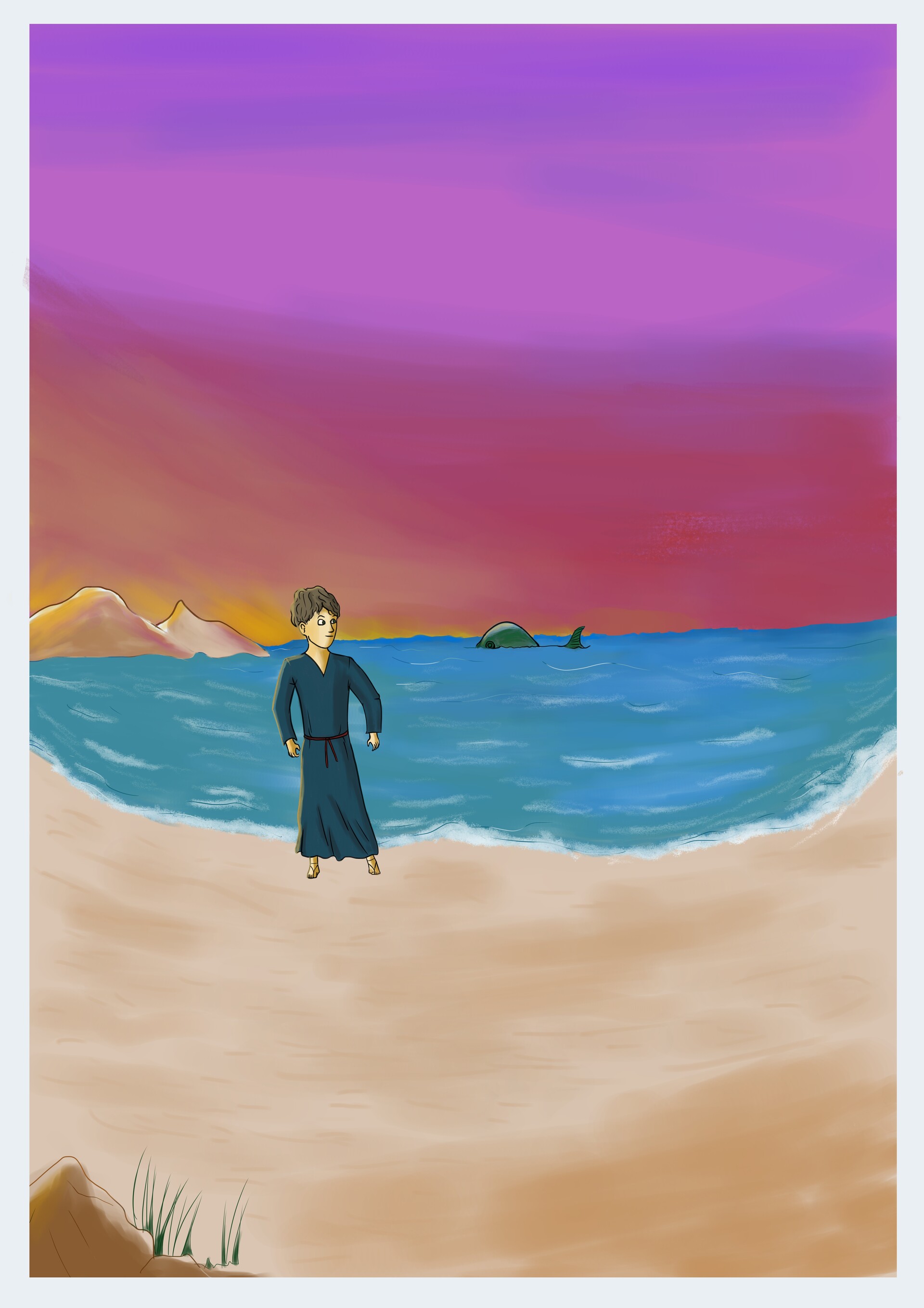 ArtStation - Jonah and the whale