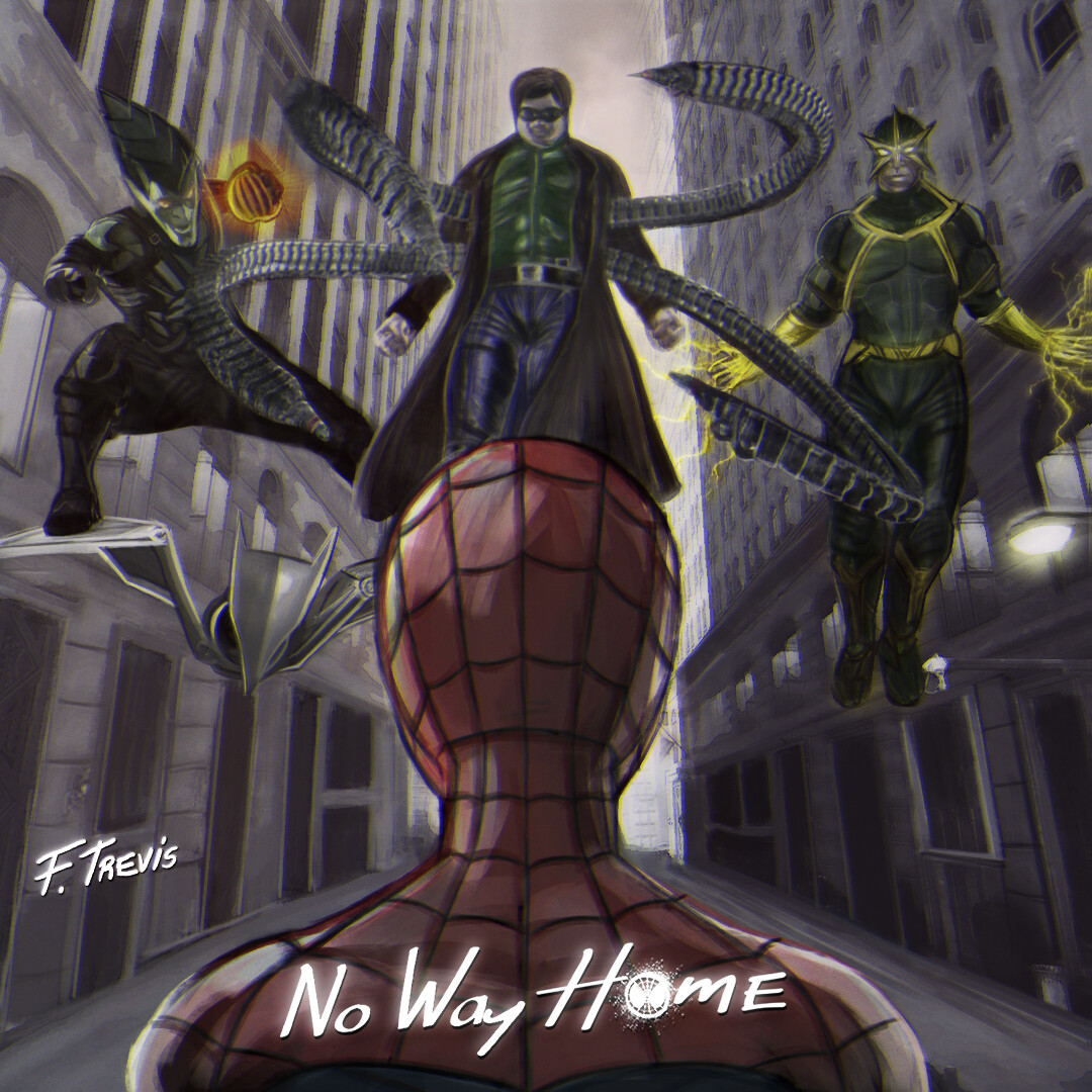 ArtStation - No Way Home - Spider Man
