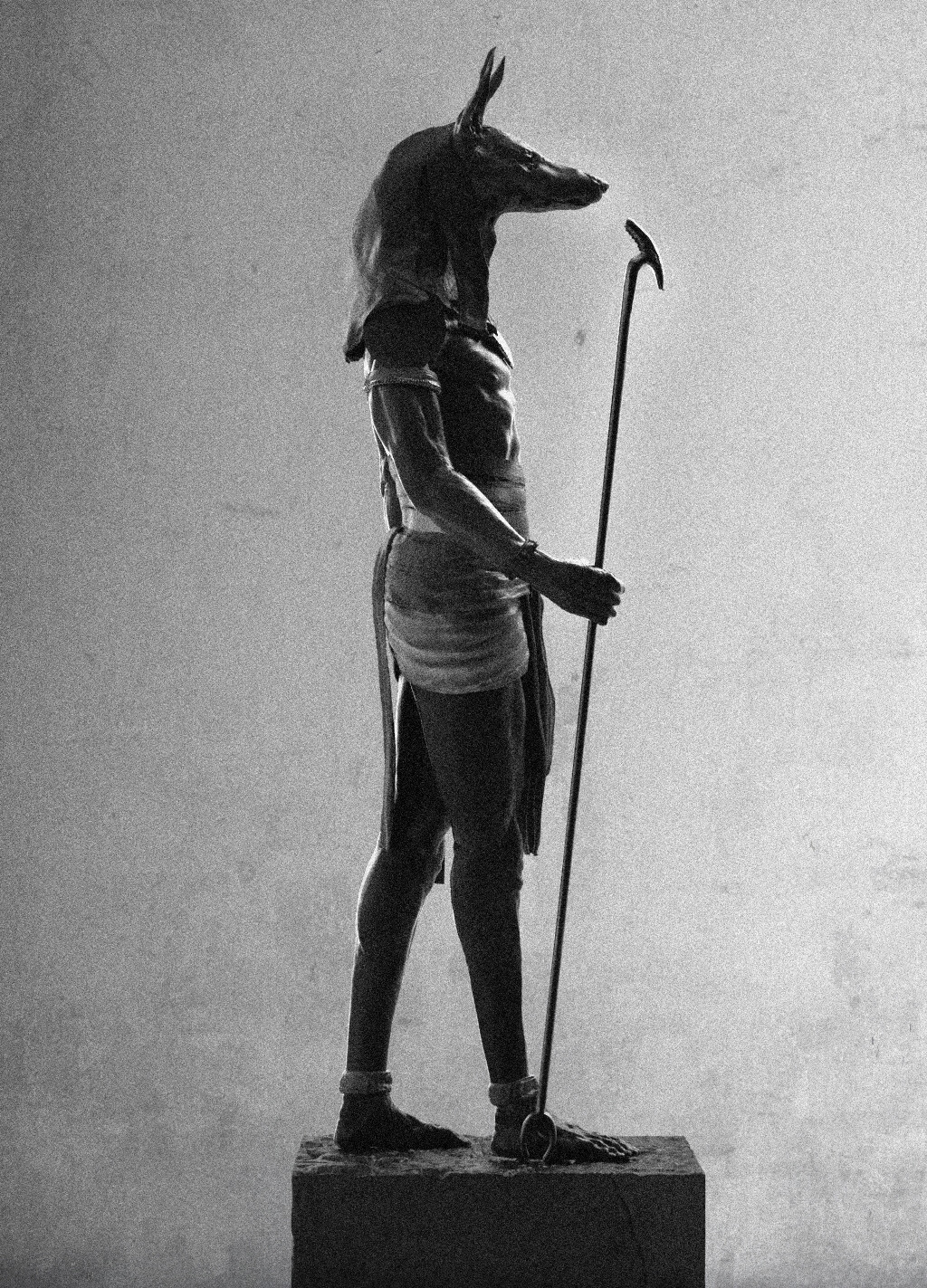 ArtStation - Egyptian folklore | Anubis/Anpu (monochrome render)