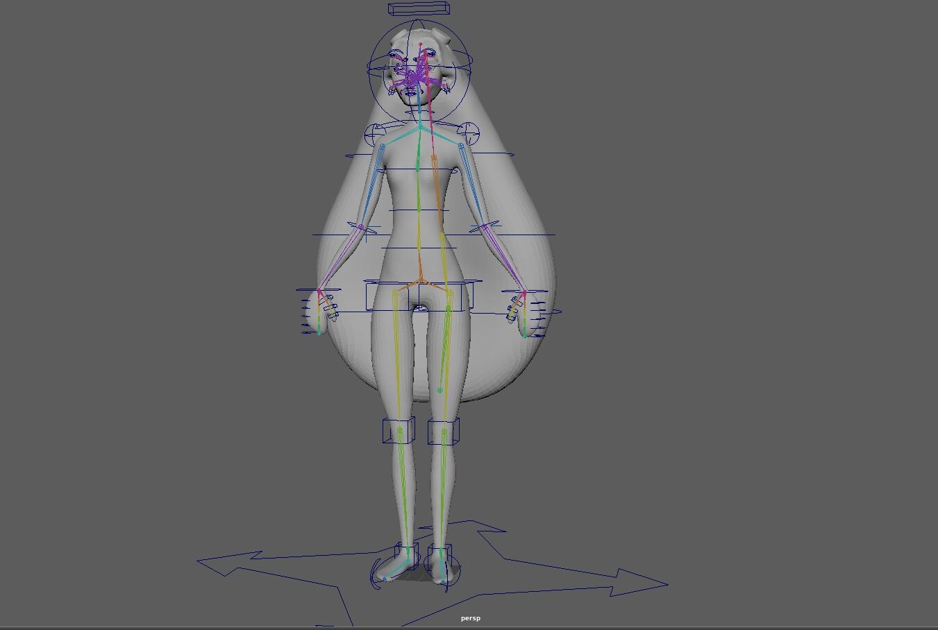 ArtStation - Character Rig - Killer Peach