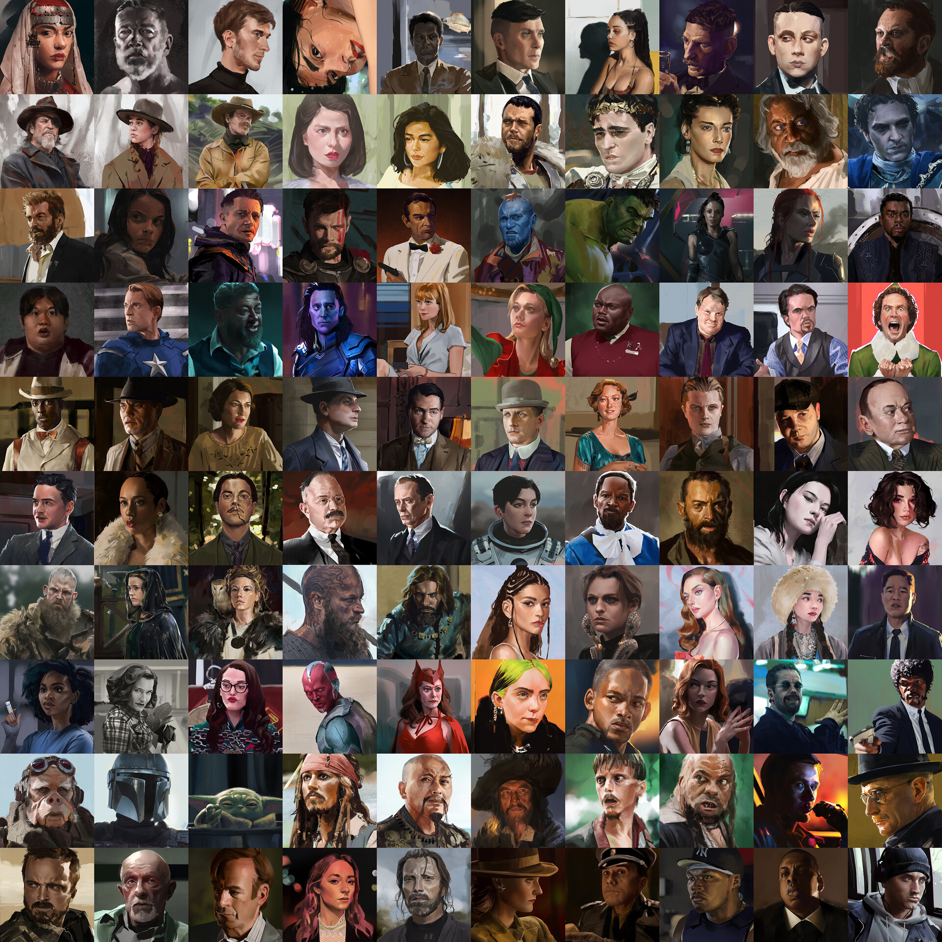 ArtStation - 100 Portraits Challenge - All 100