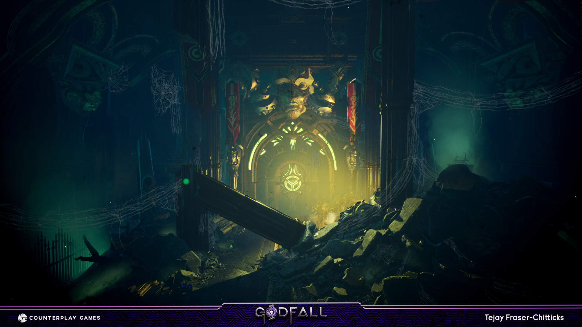 Tejay Fraser-Chitticks - Godfall - Fire & Darkness - DarkForge