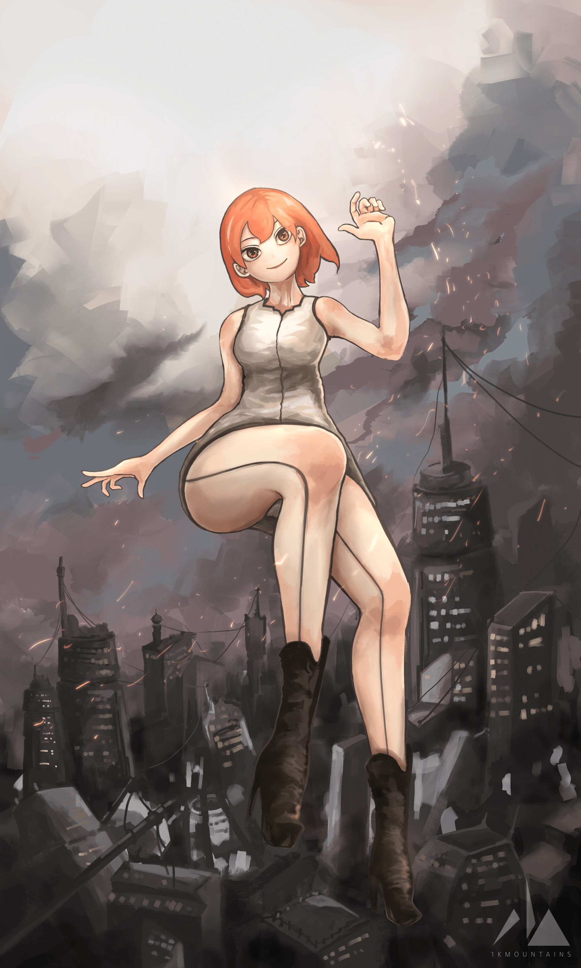 ArtStation - Floating in the City