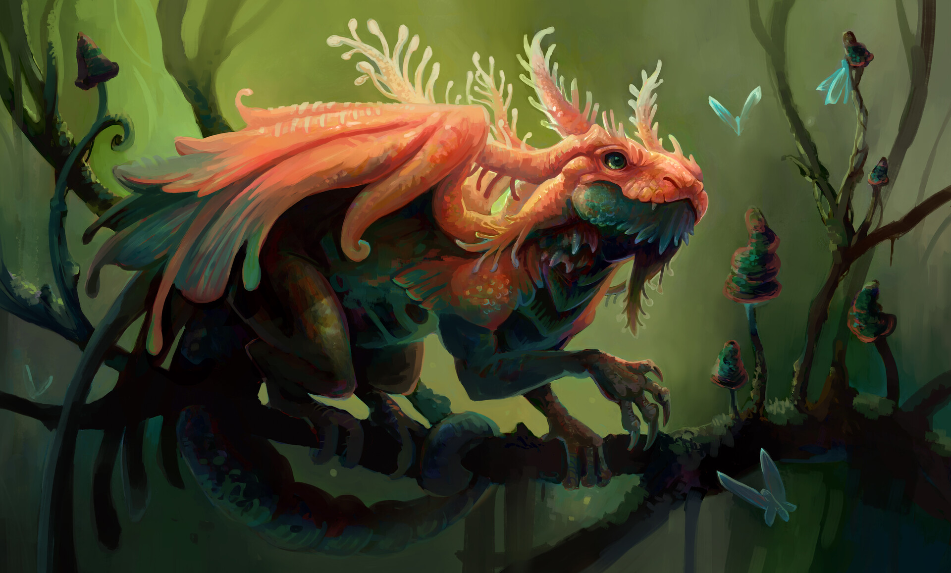 ArtStation - Fae Dragon