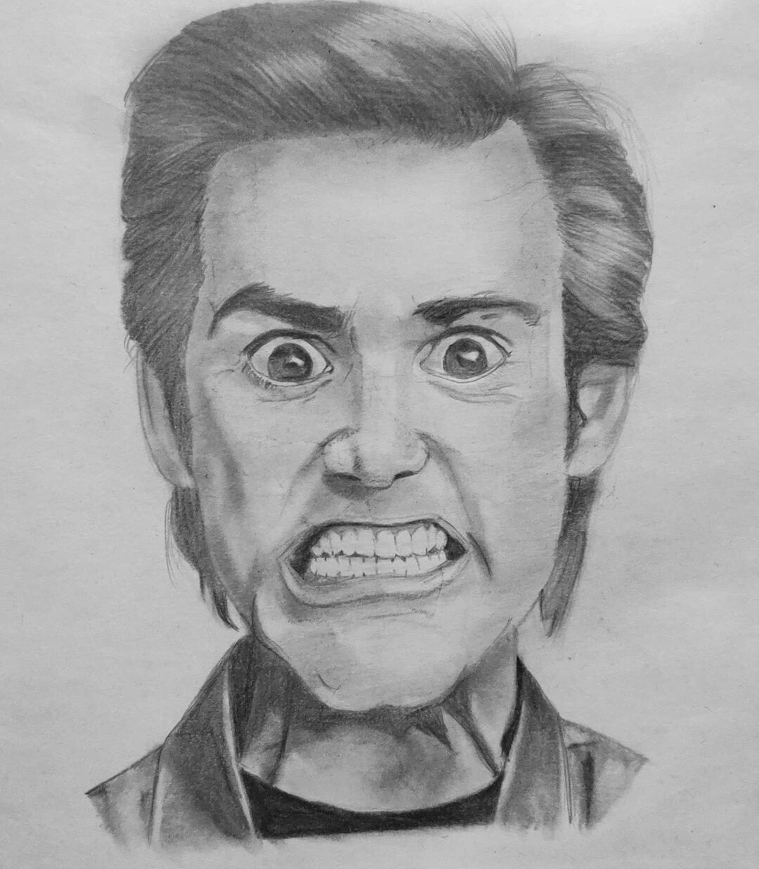 ArtStation - Portrait of Jim Carrey