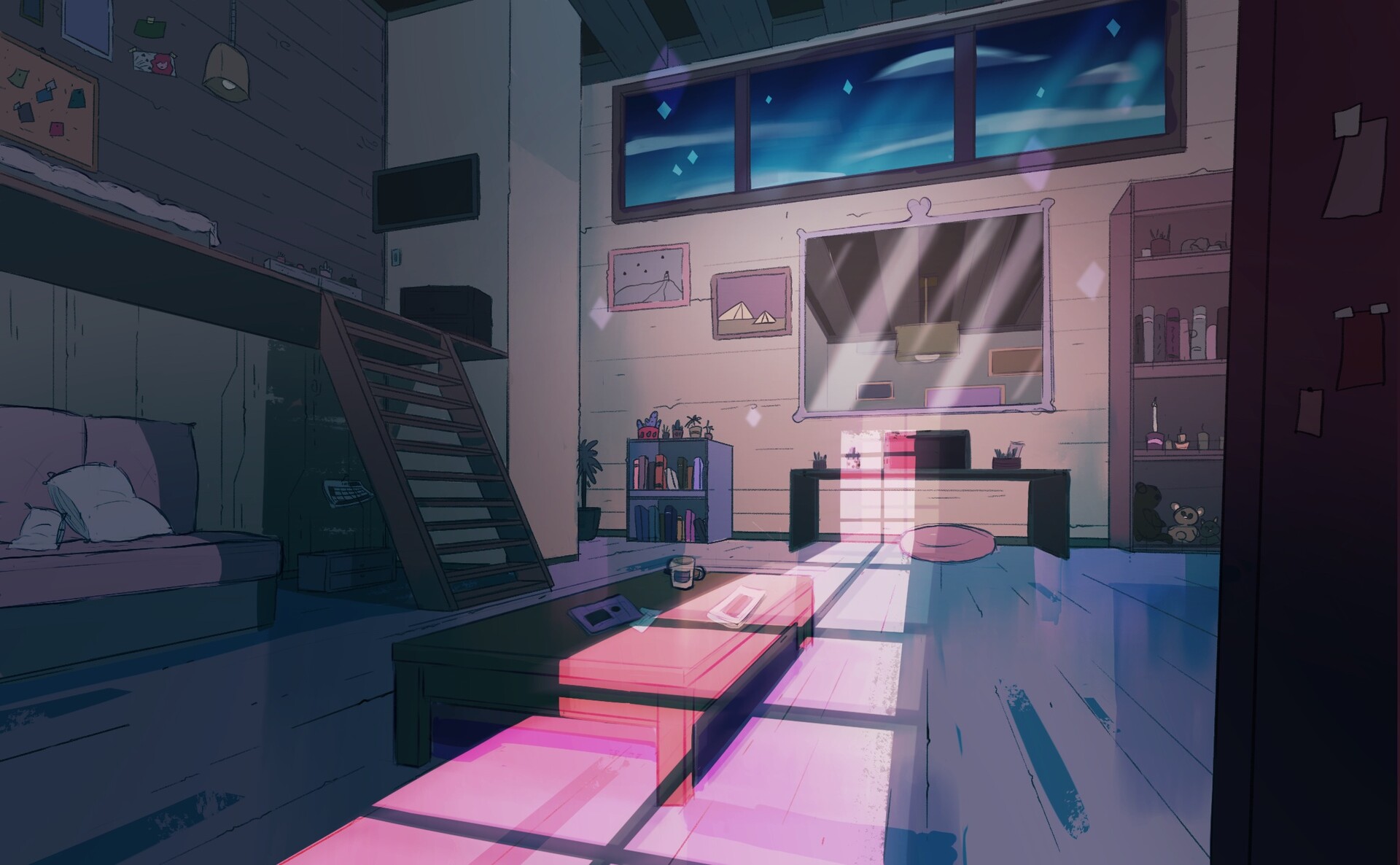 ArtStation - STEVEN UNIVERSE BG