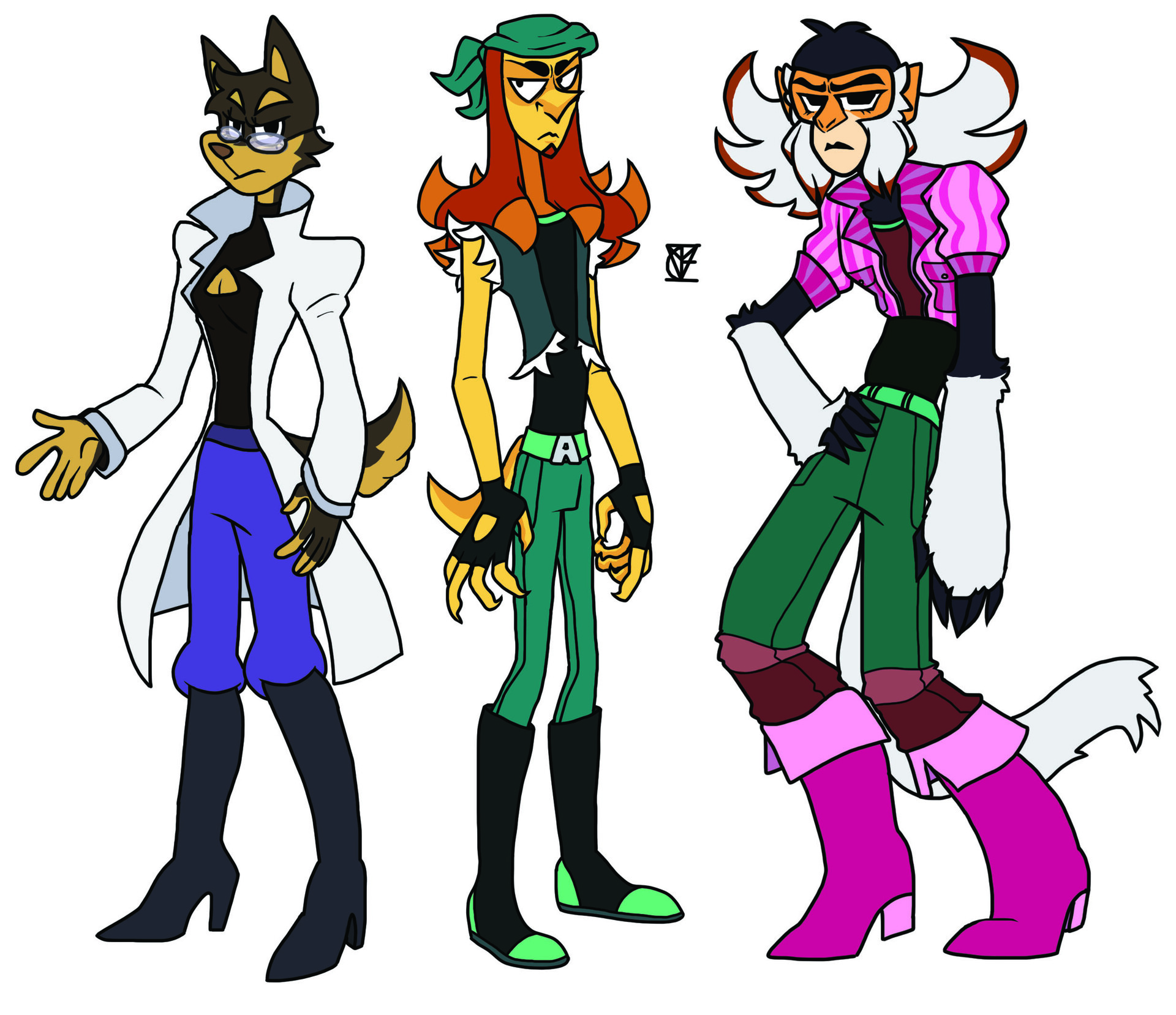 ArtStation - StarFox OCs-Lylatians