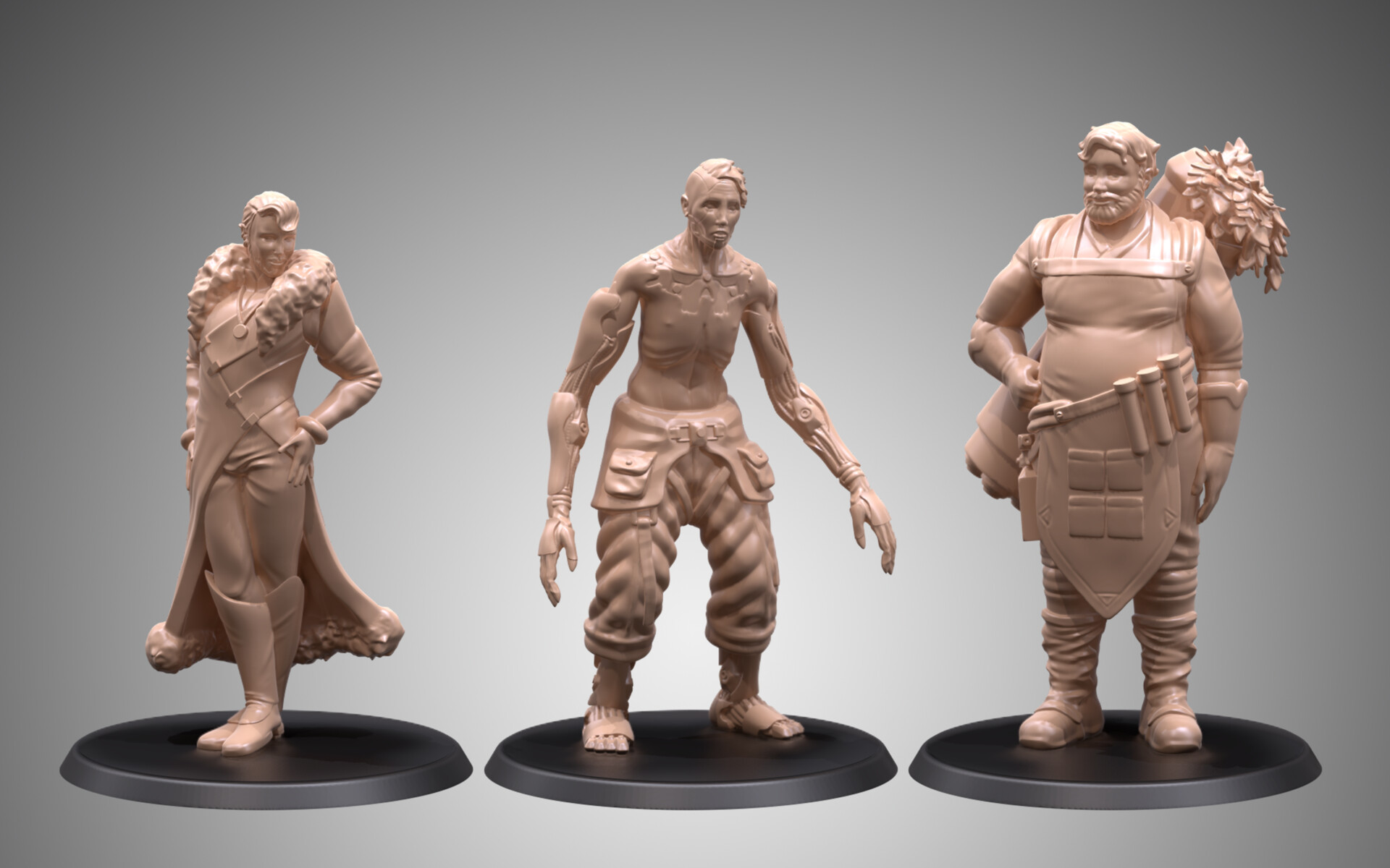 ArtStation - Stationfall Miniatures 4