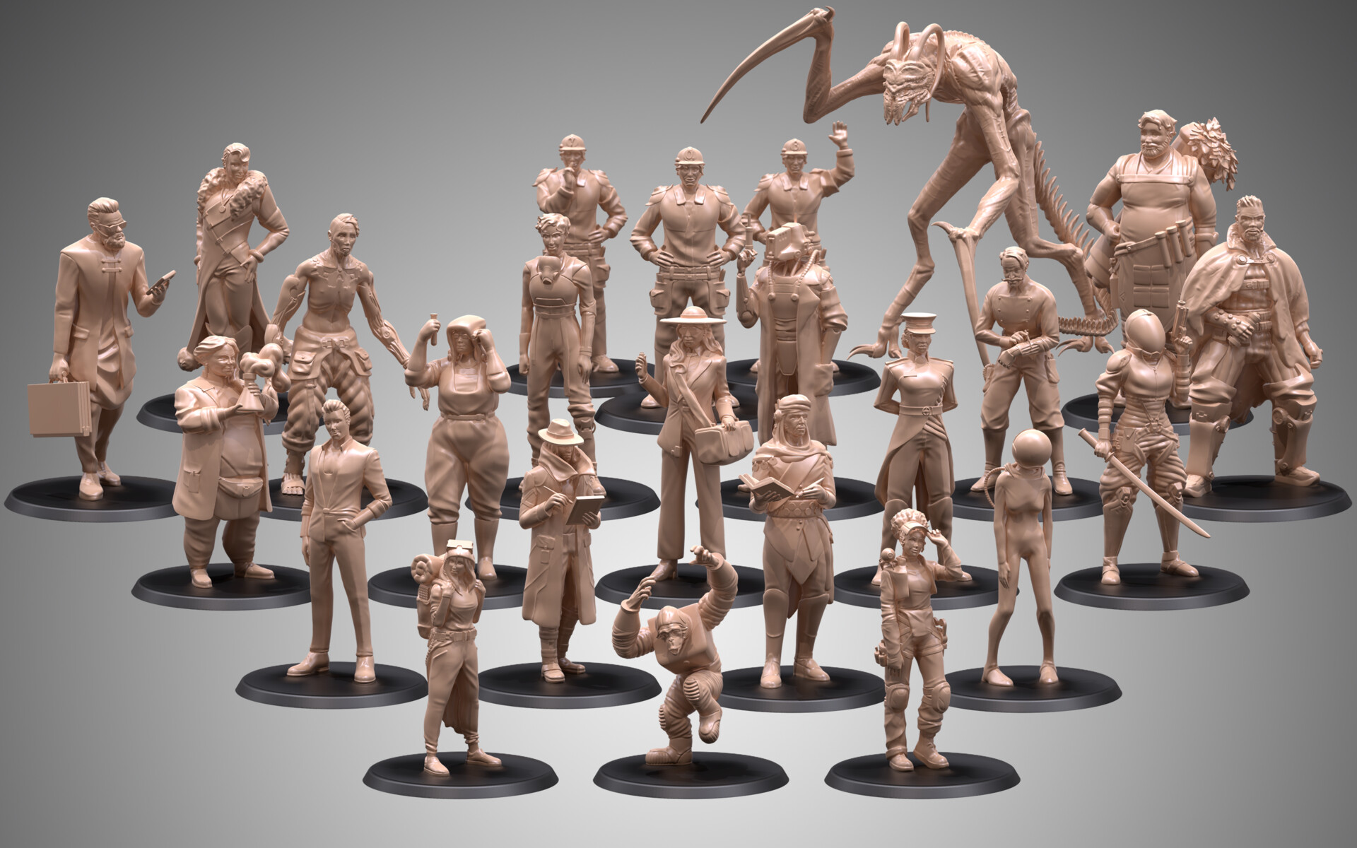 ArtStation - Stationfall Miniatures