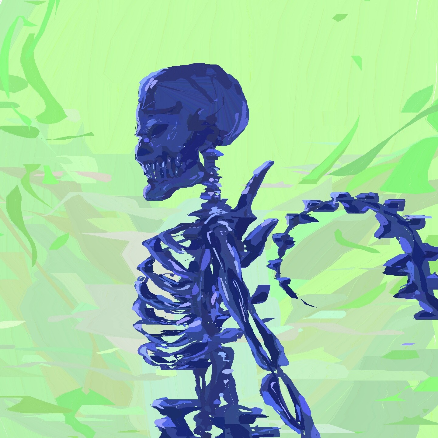 ArtStation - Blue bones