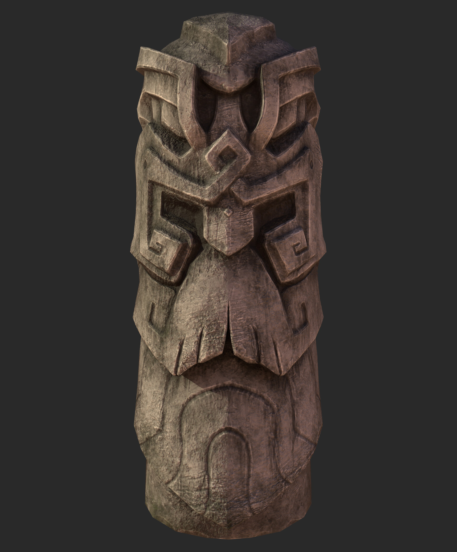 ArtStation - Stone totem