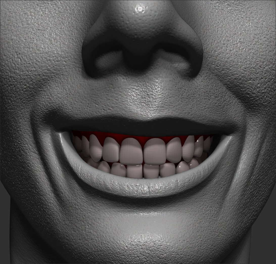 ArtStation - Happy Face Blendshape
