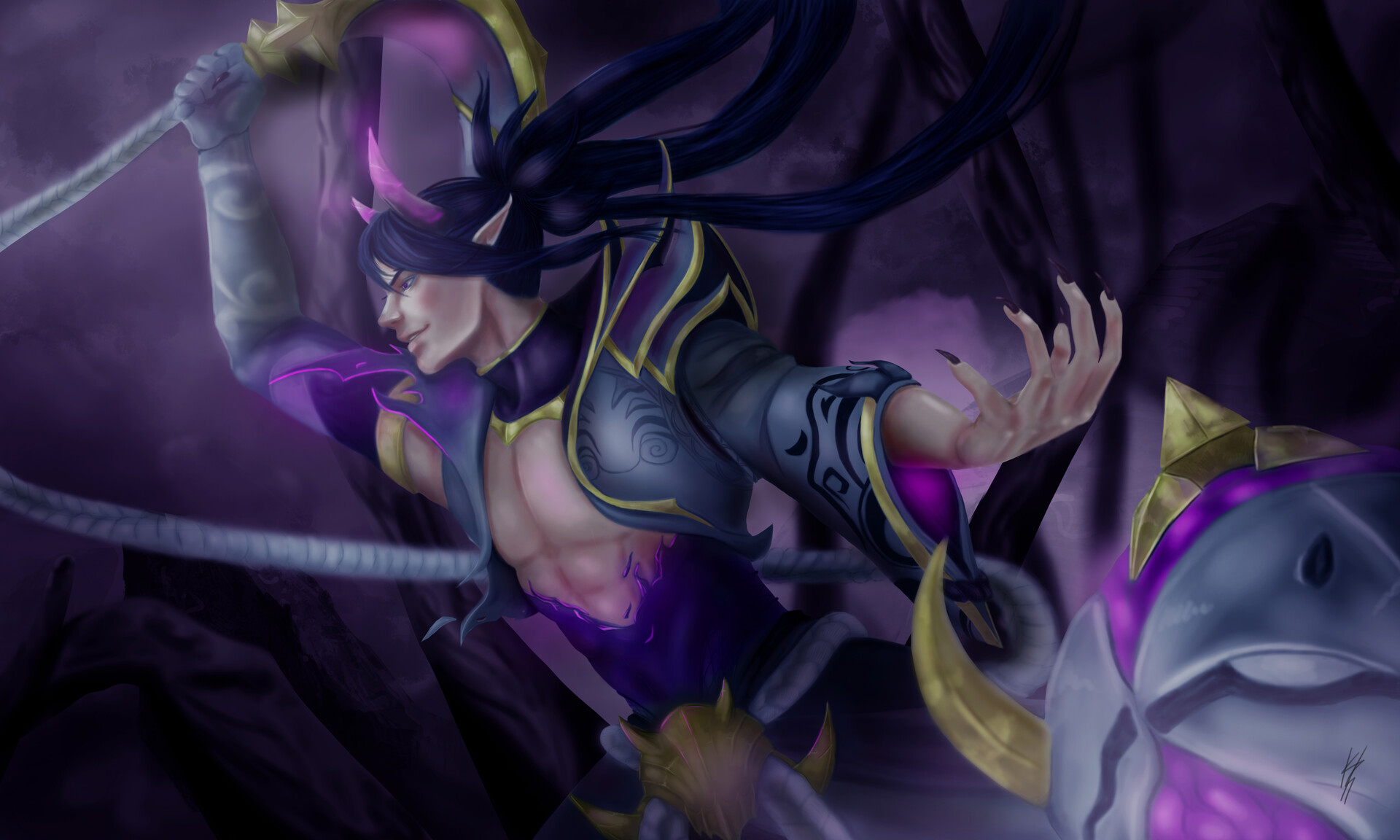 ArtStation - League of Legends Fanart Thresh