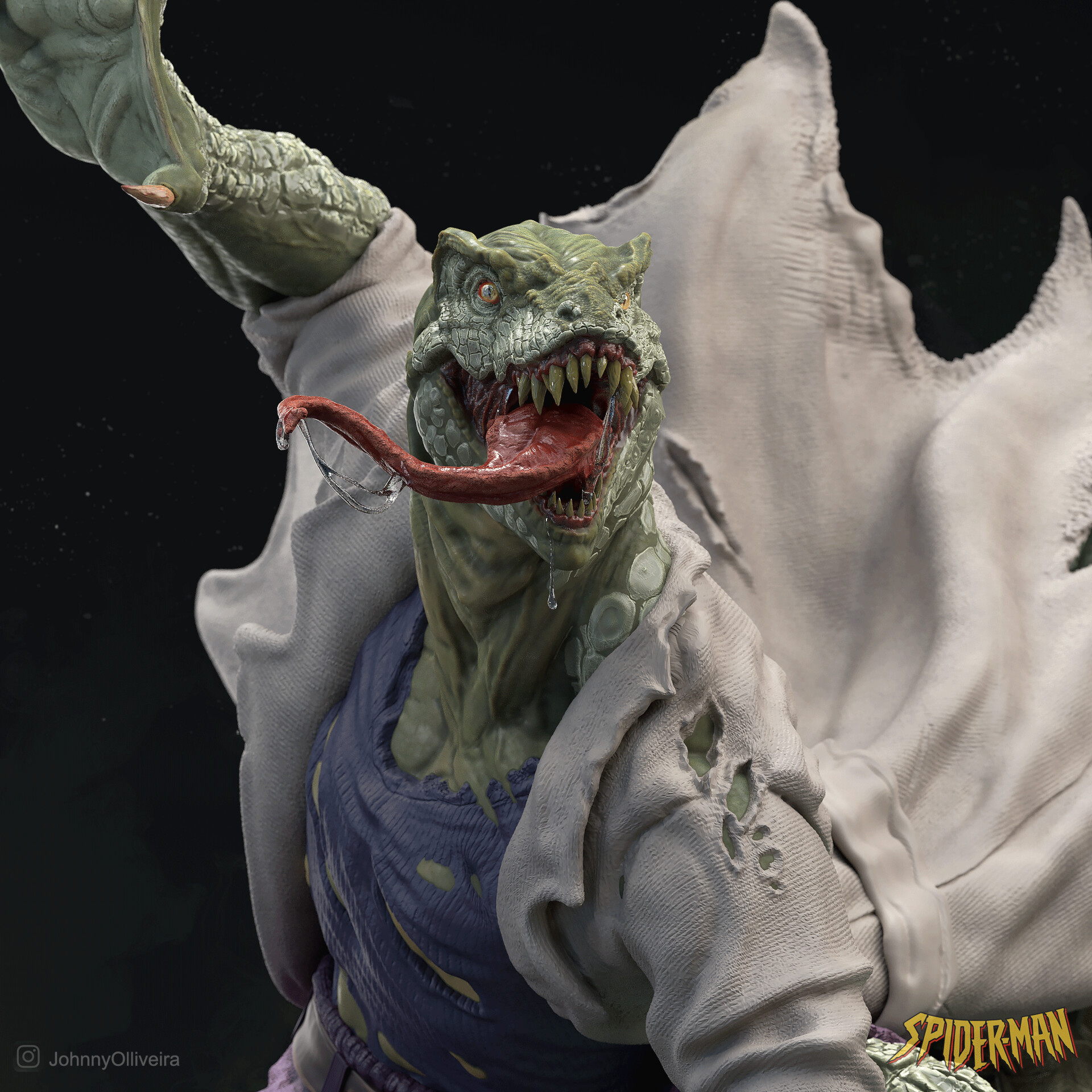ArtStation - The Lizard Spider man