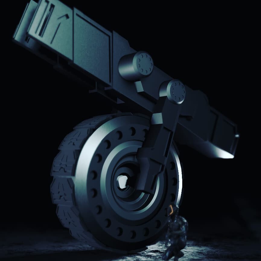 ArtStation - Pulse cannon