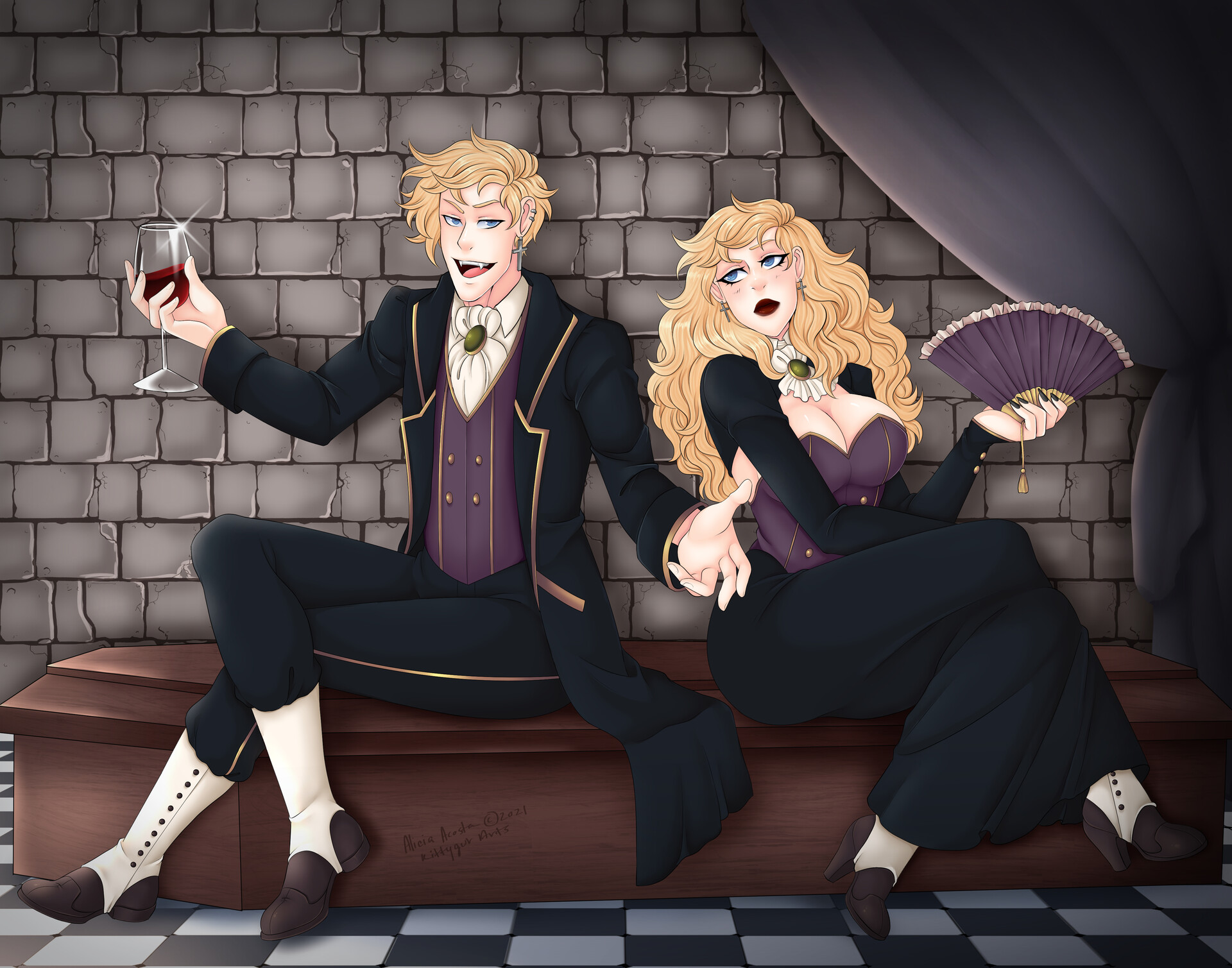 Alicia Acosta - Vampire Twins