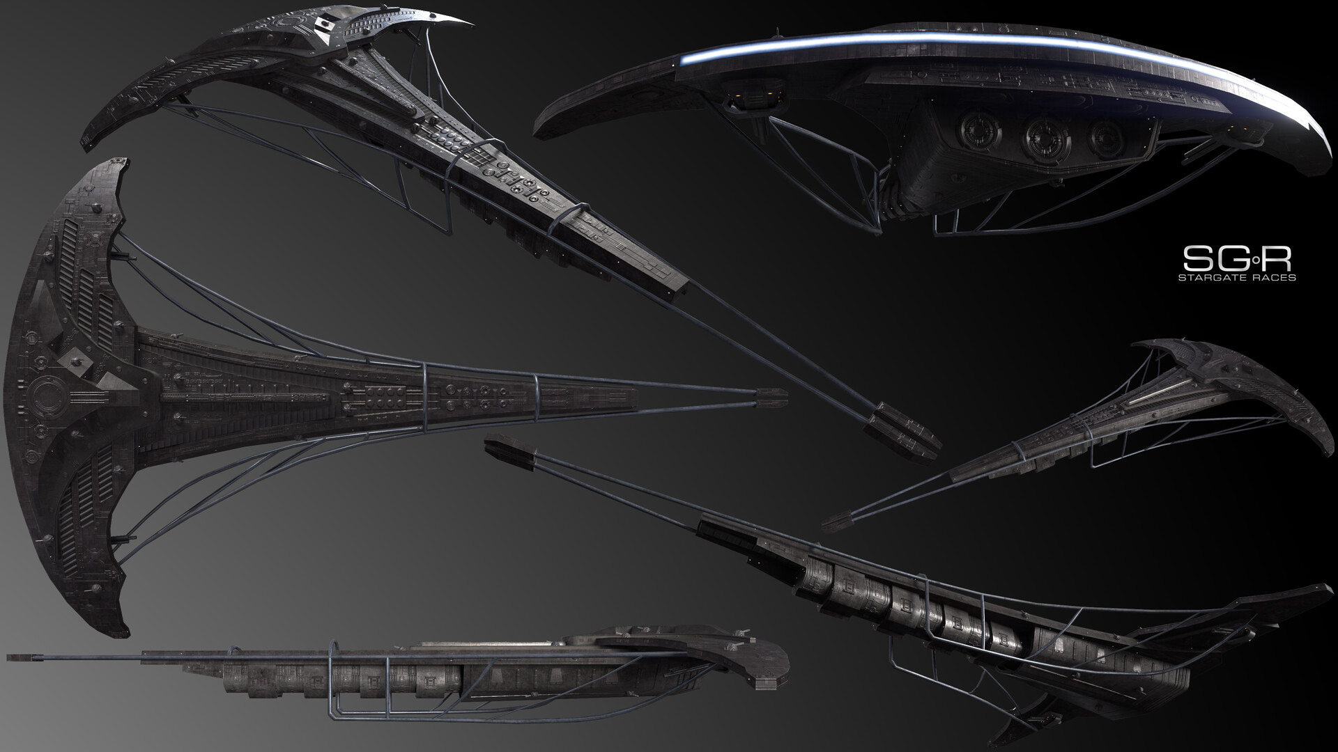 ArtStation - Ancient Seed Ship v2 Multi-View