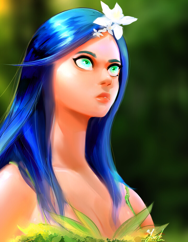 ArtStation - -Nature Girl-