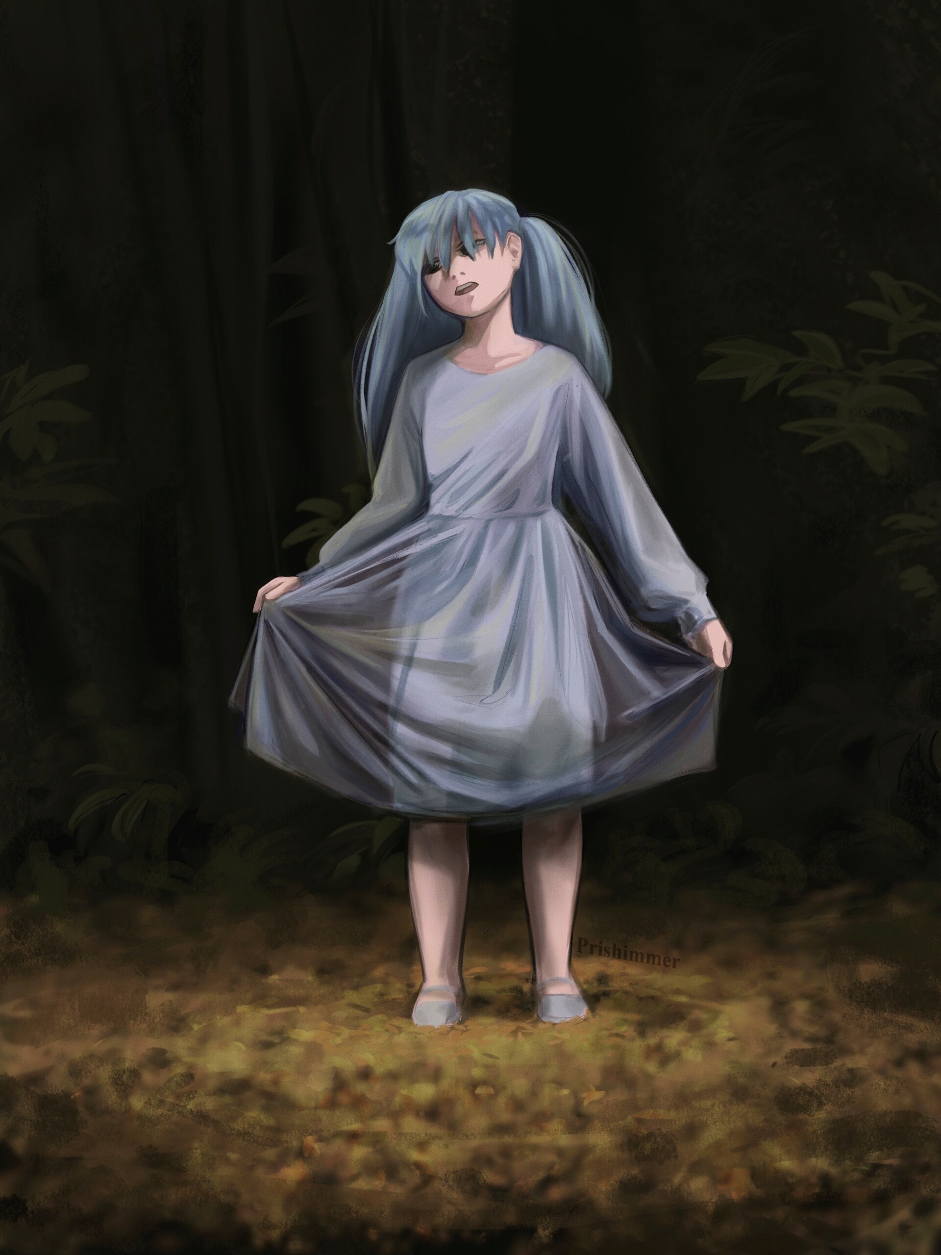 ArtStation - forest miku