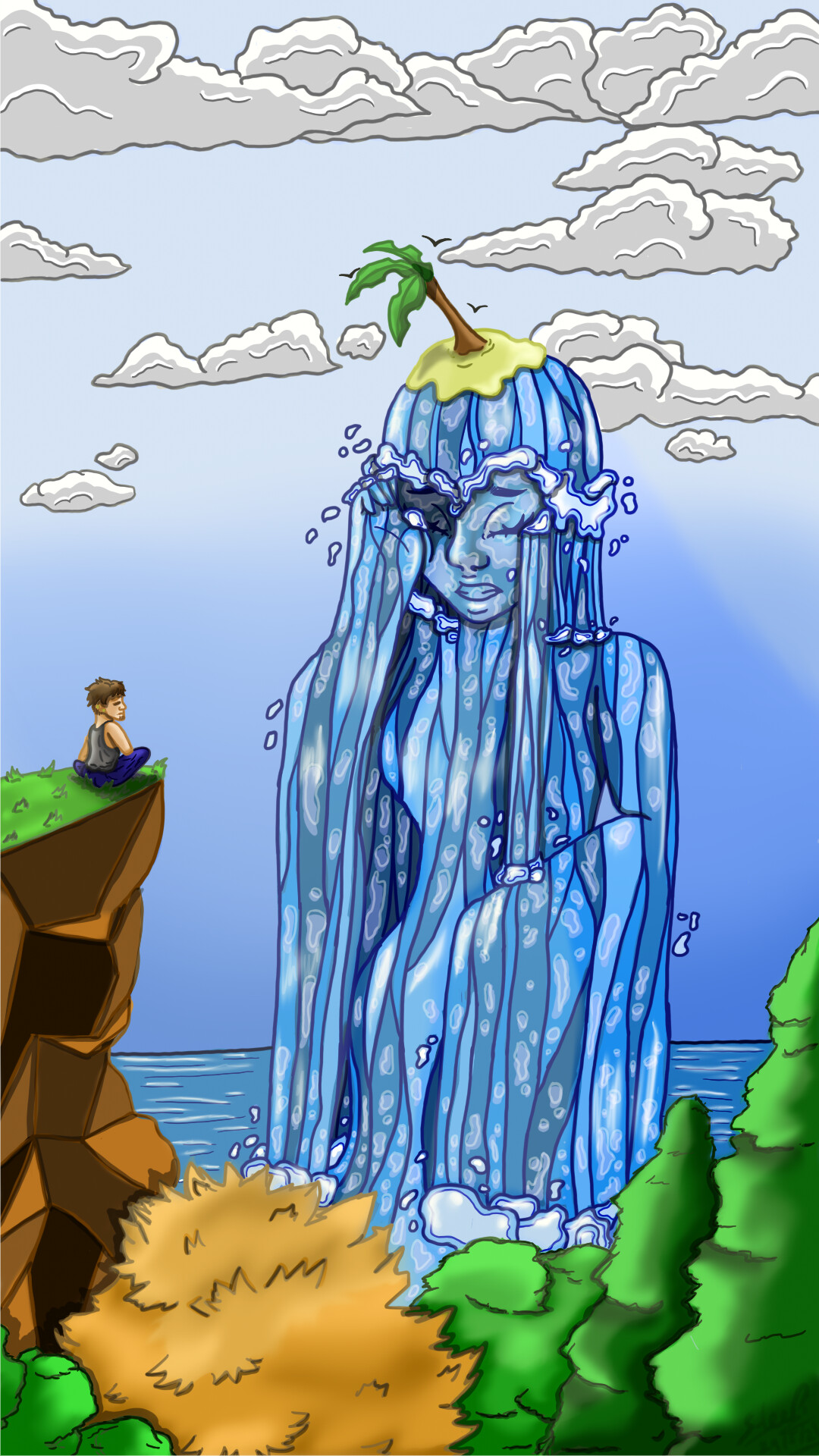 ArtStation - Water Goddess