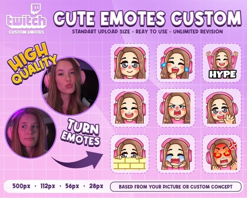 ArtStation - TWITCH EMOTES AND BADGES