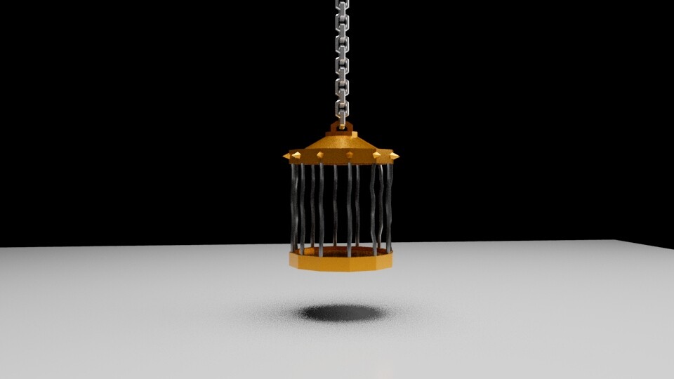 ArtStation - Cage 3D Model