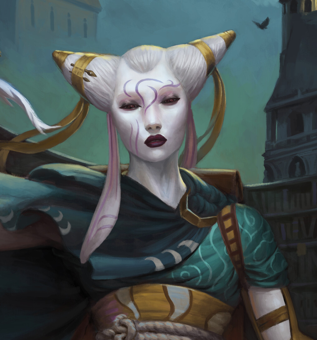 Gauthier Redon - Tamiyo (Magic: The Gathering fan art)