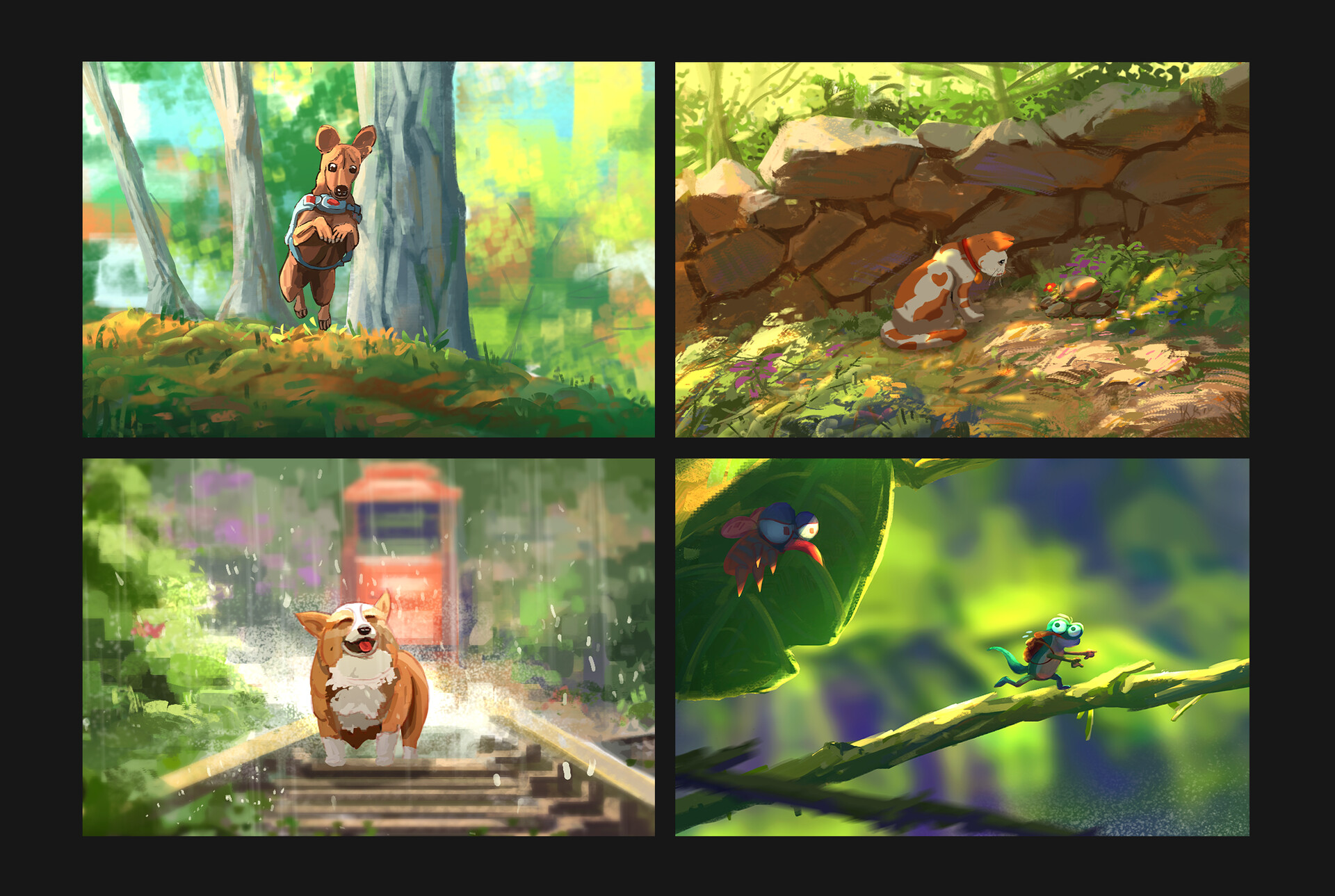 ArtStation - Cute animals！