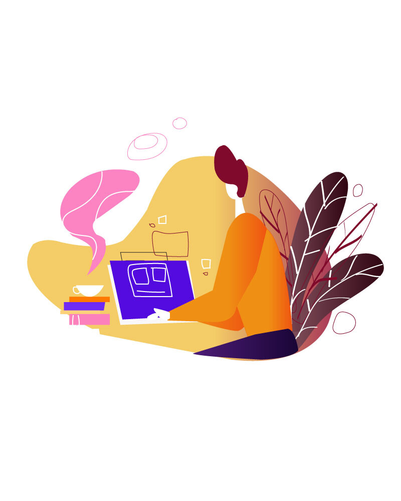 ArtStation - flat illustration