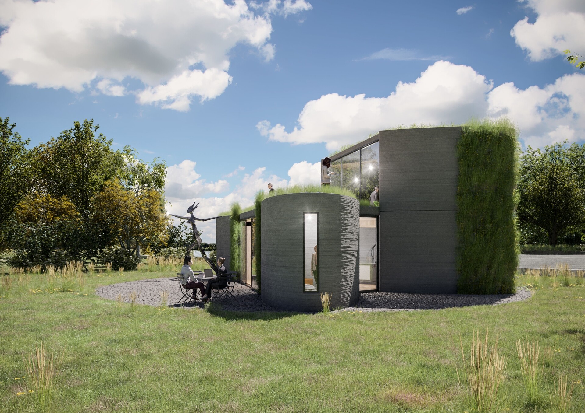 polygoniq - Modular 3D printed house