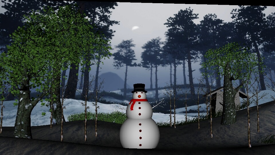 ArtStation - 3d snow environment