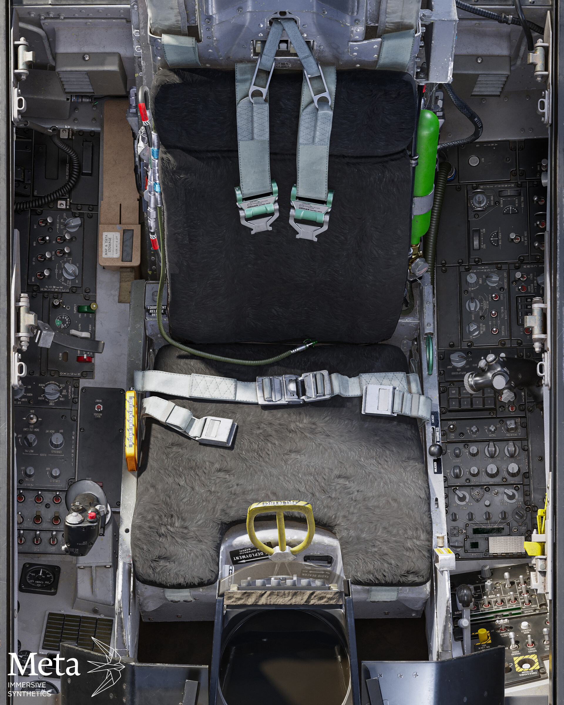 Metrea Simulations - F-16C Block 50 cockpit