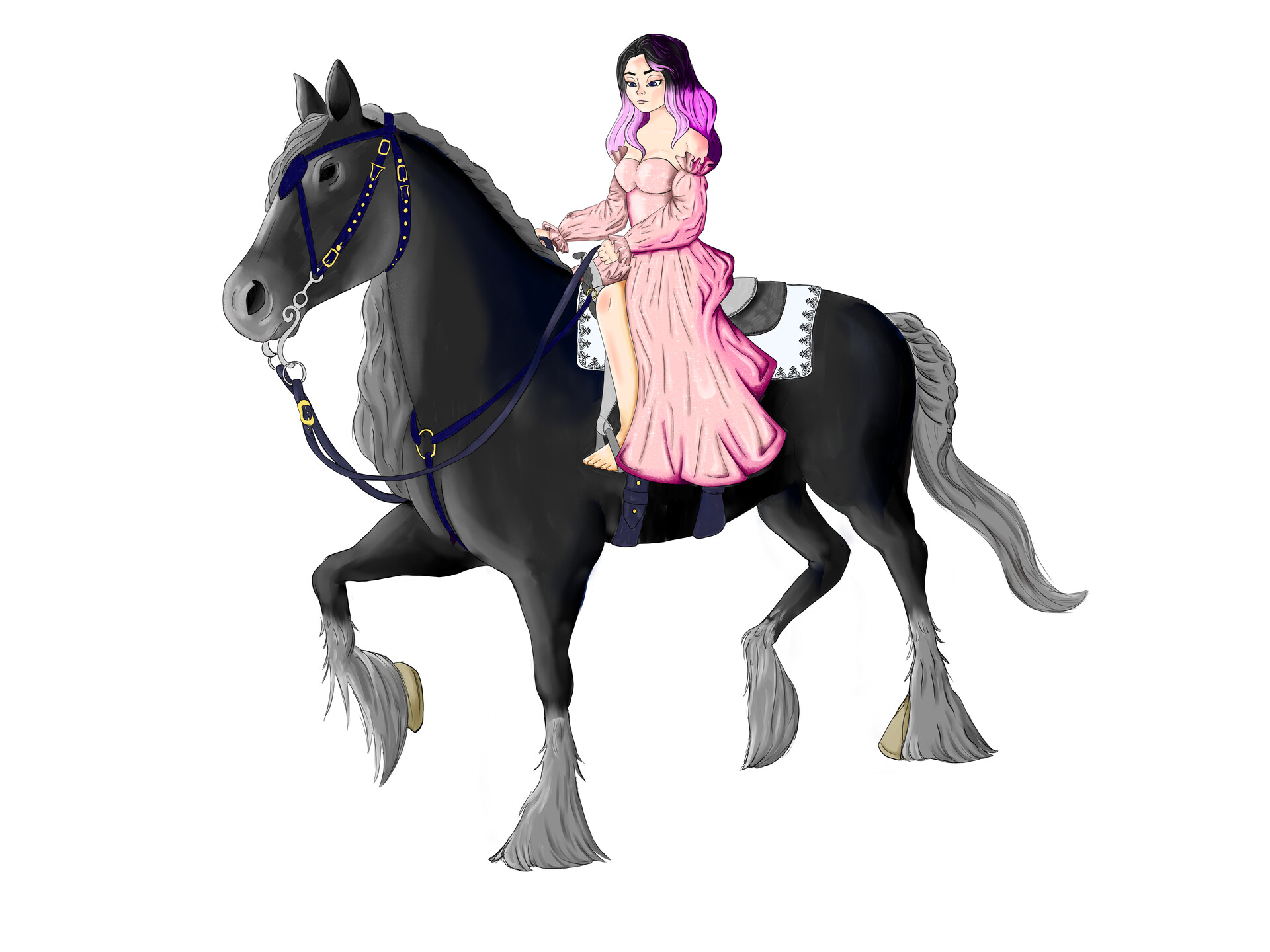 ArtStation - Royal Horse Ride