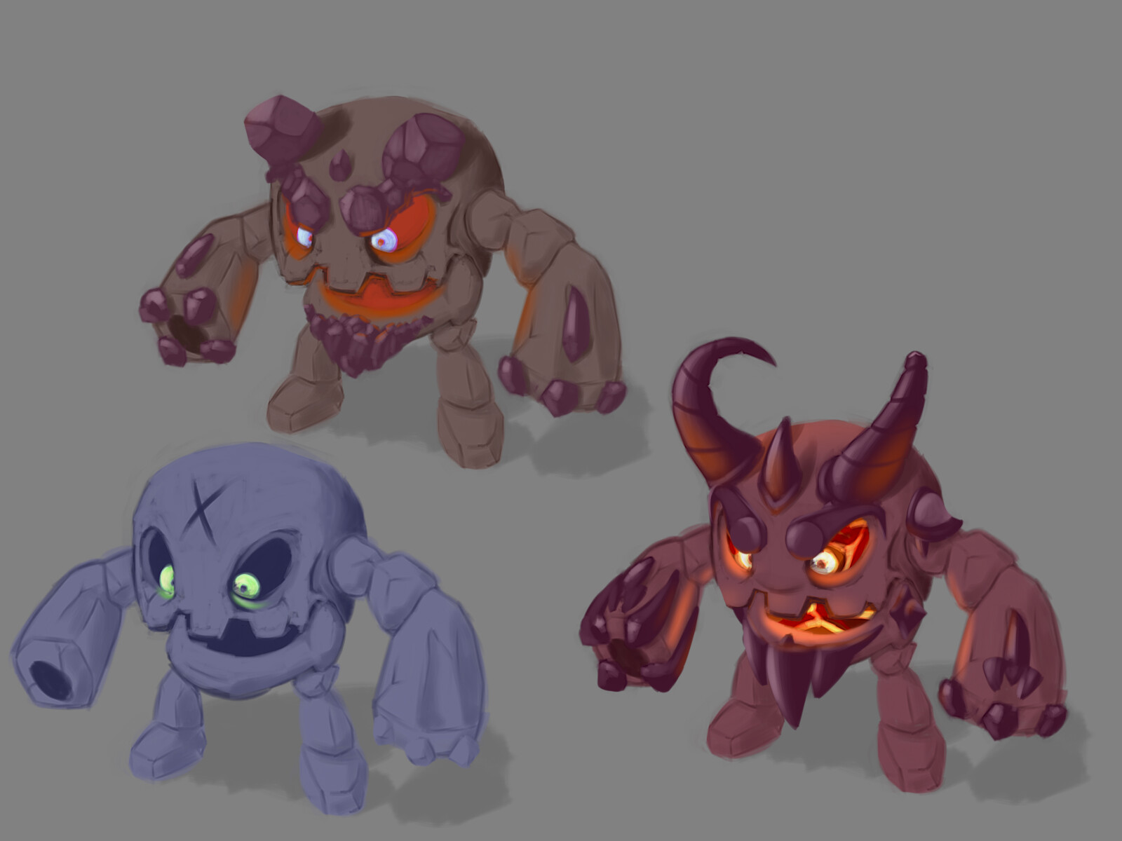 ArtStation - A Fire Tale - Artstyle exploration
