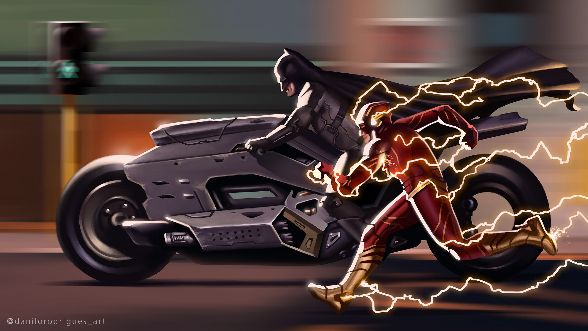 ArtStation - Batman & Flash