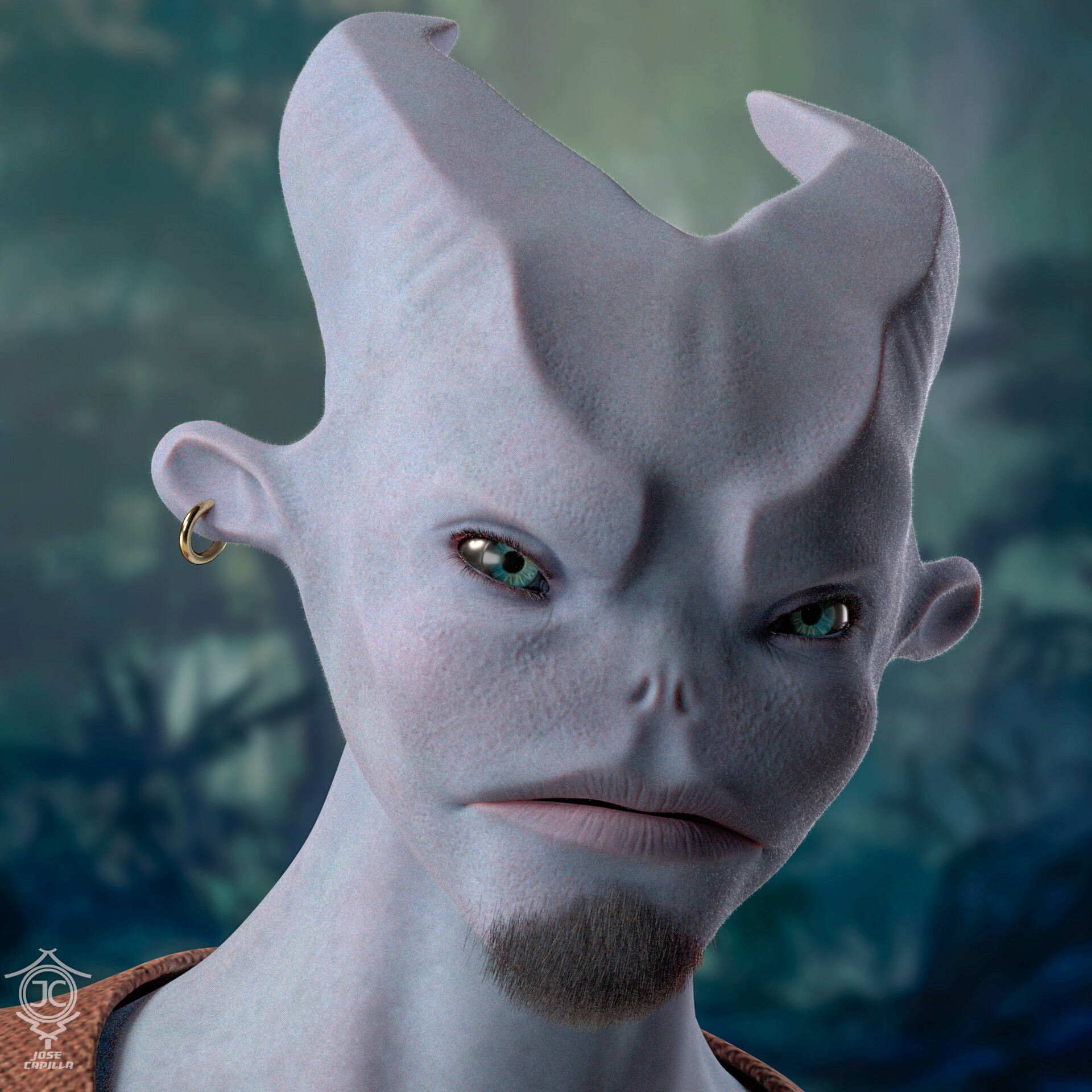 ArtStation - Forsaken Alien (Close up)