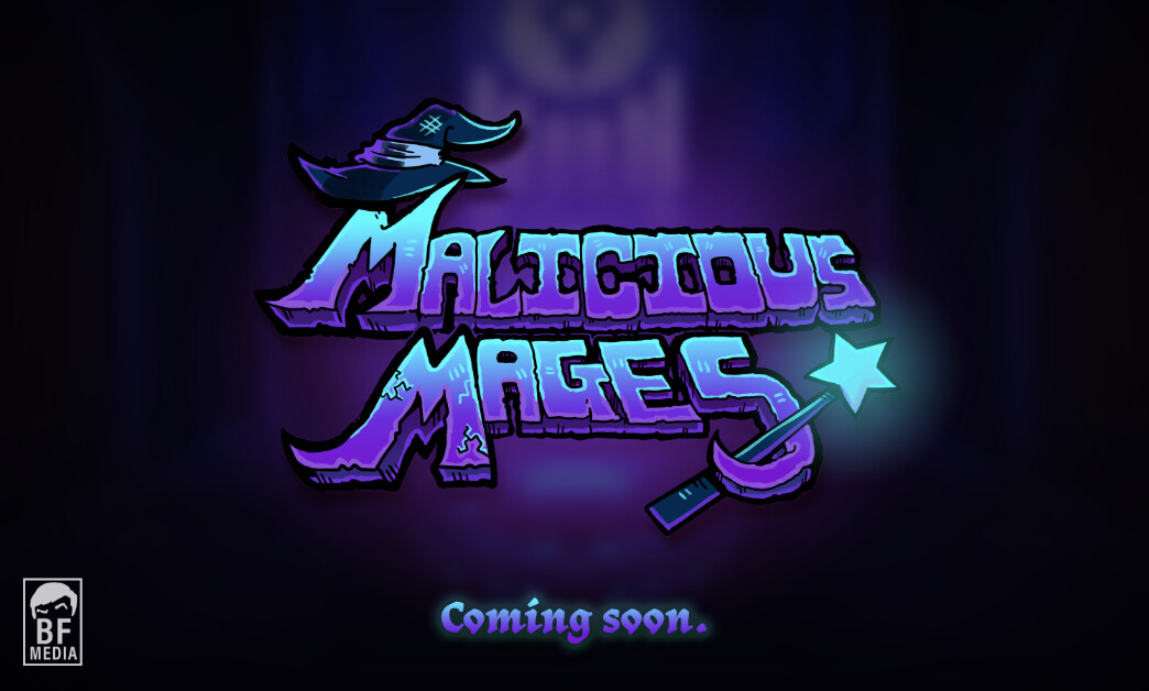 ArtStation - Malicious Mages Logo - Commission