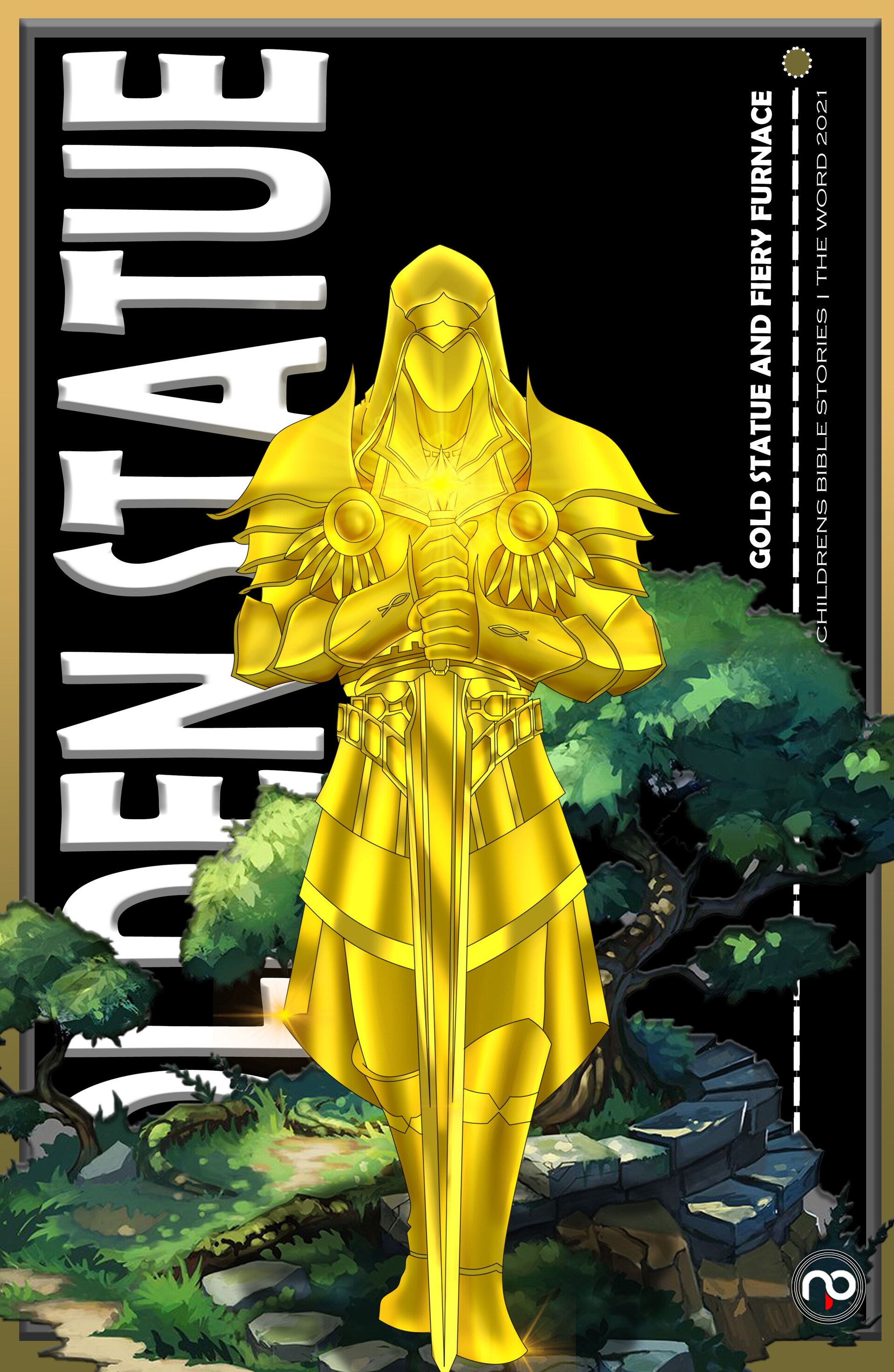 ArtStation - Golden Statue OC