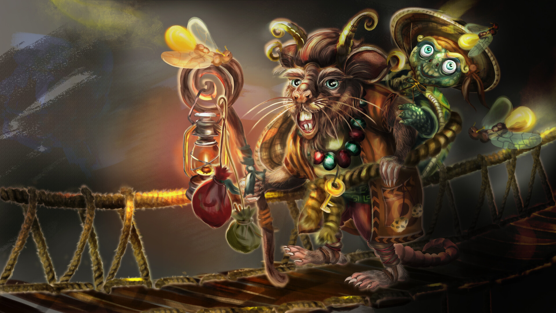 ArtStation - Monk Rat