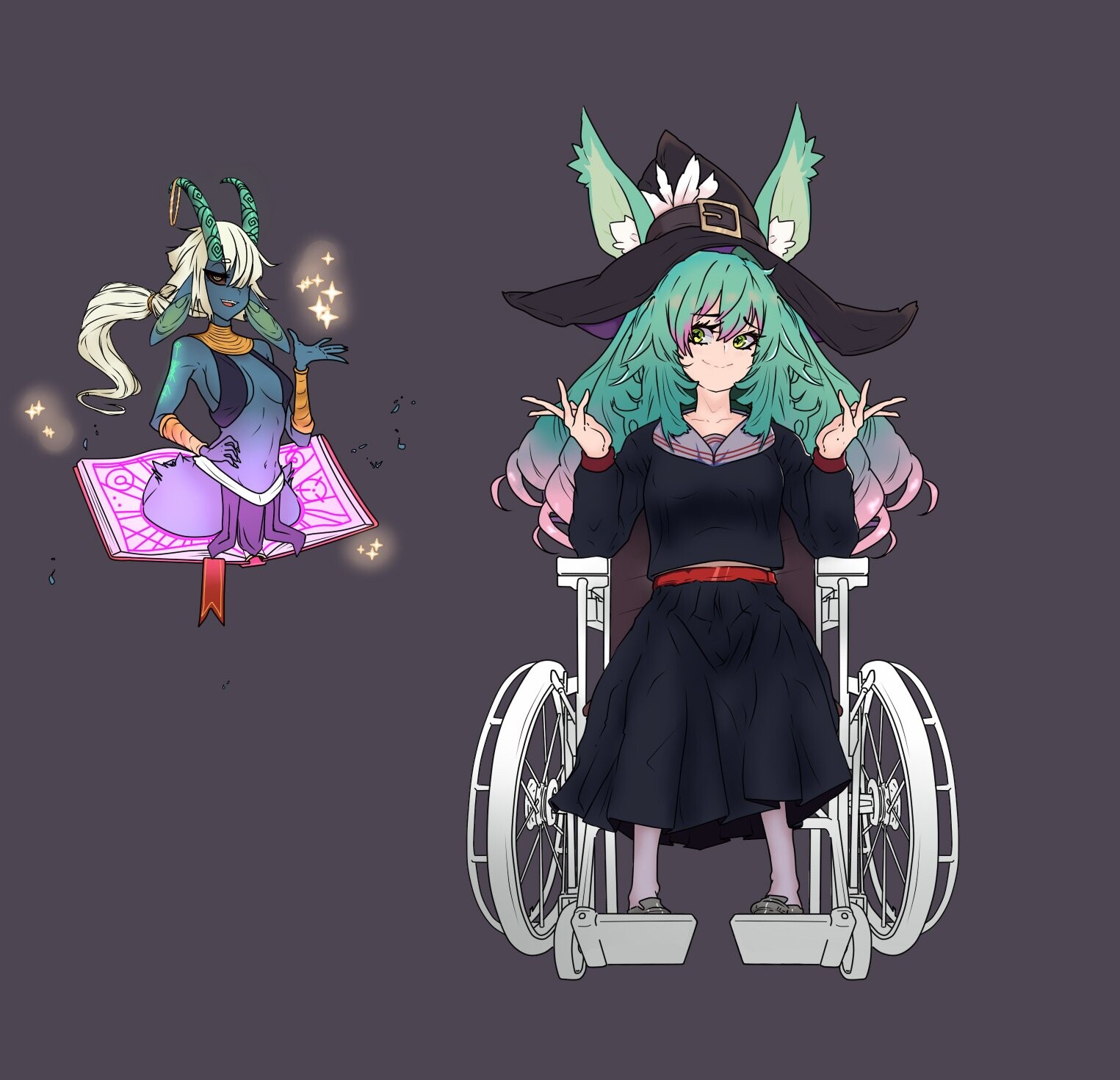 ArtStation - Best magical friends