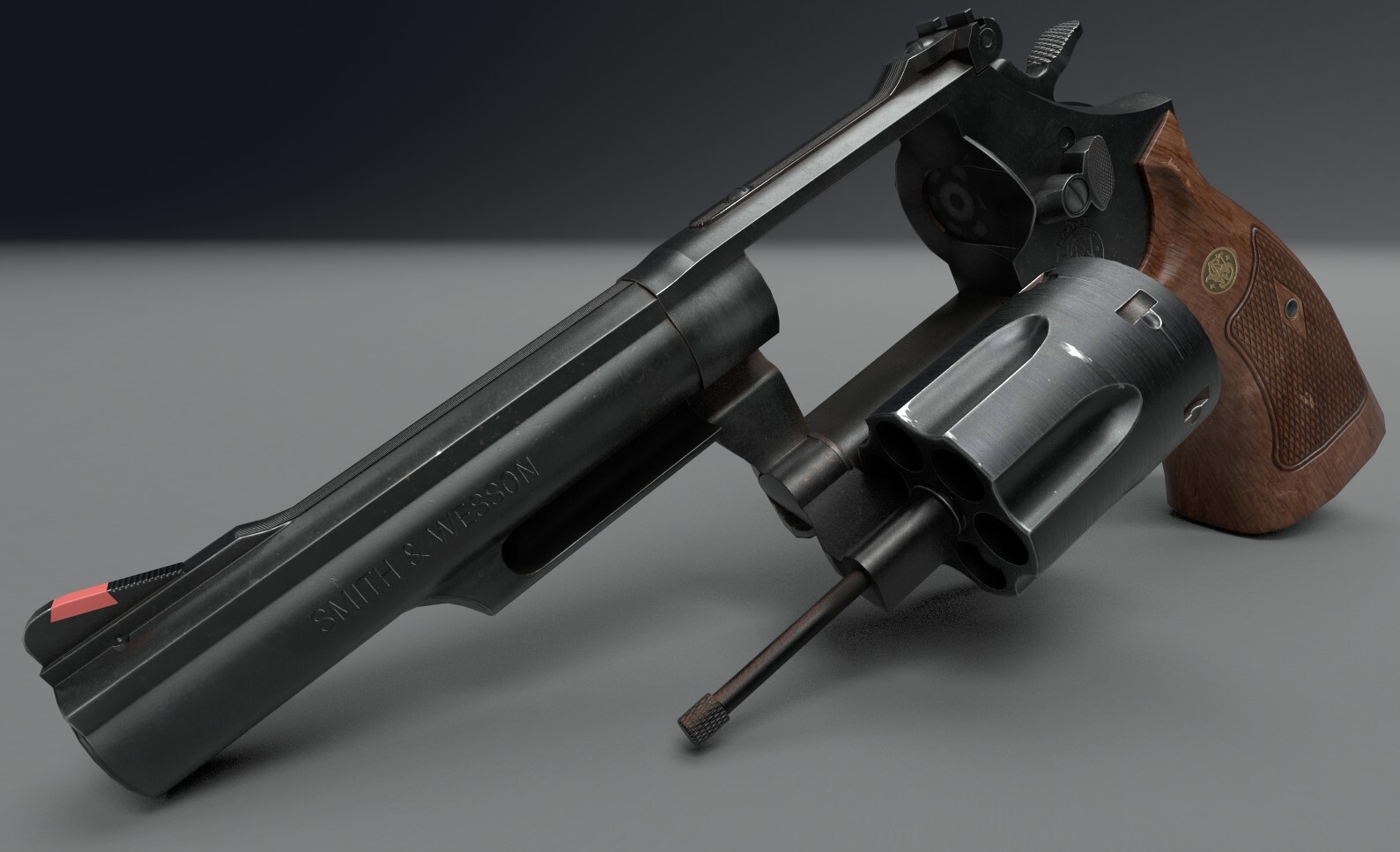 ArtStation - Smith & Wesson model 19