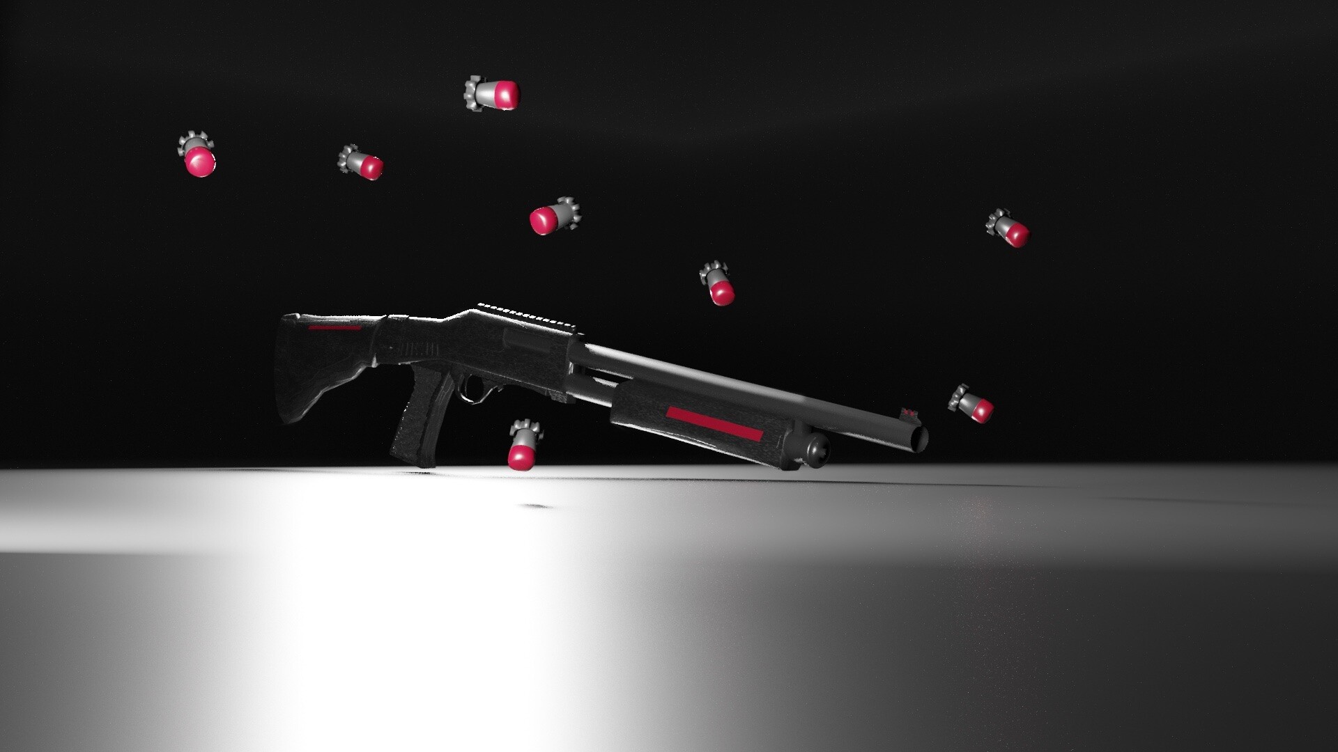 ArtStation - Rubber bullet gun