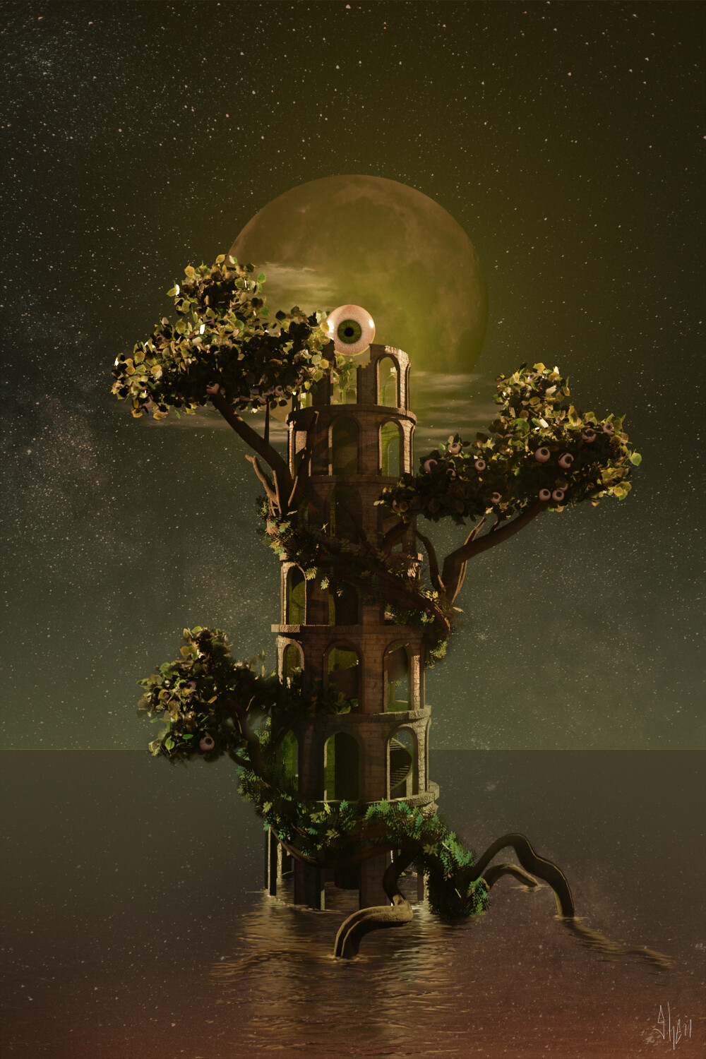 ArtStation - The Sauron's family project