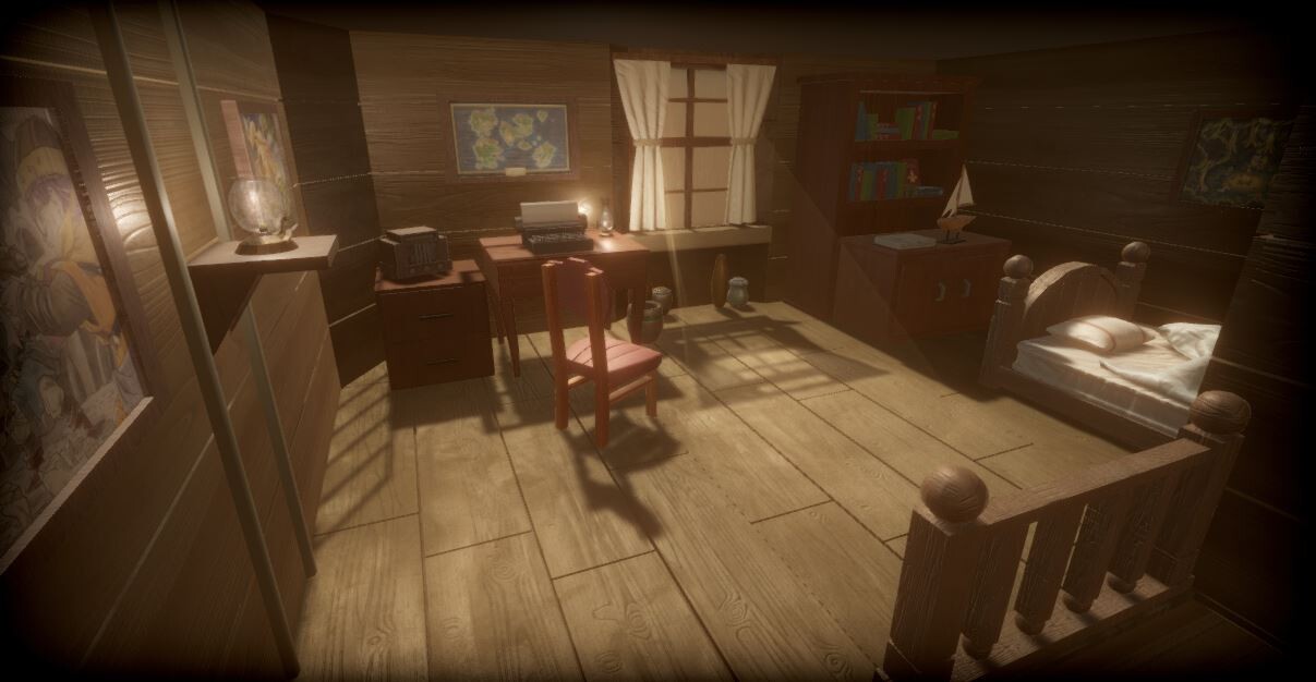 ArtStation - Chrono Trigger - Chrono's Room 3D Remake