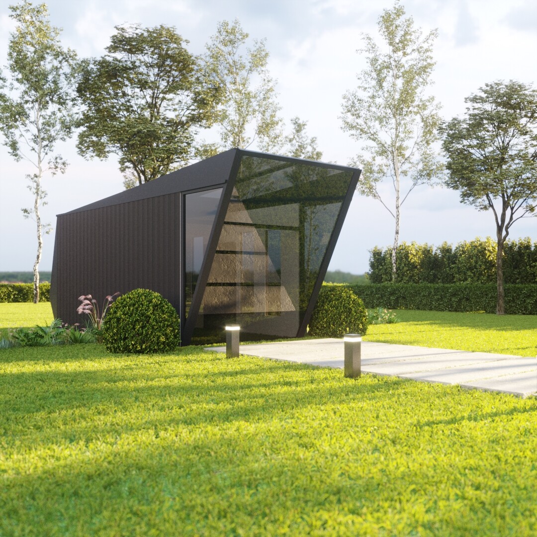 ArtStation - Tiny House Concept