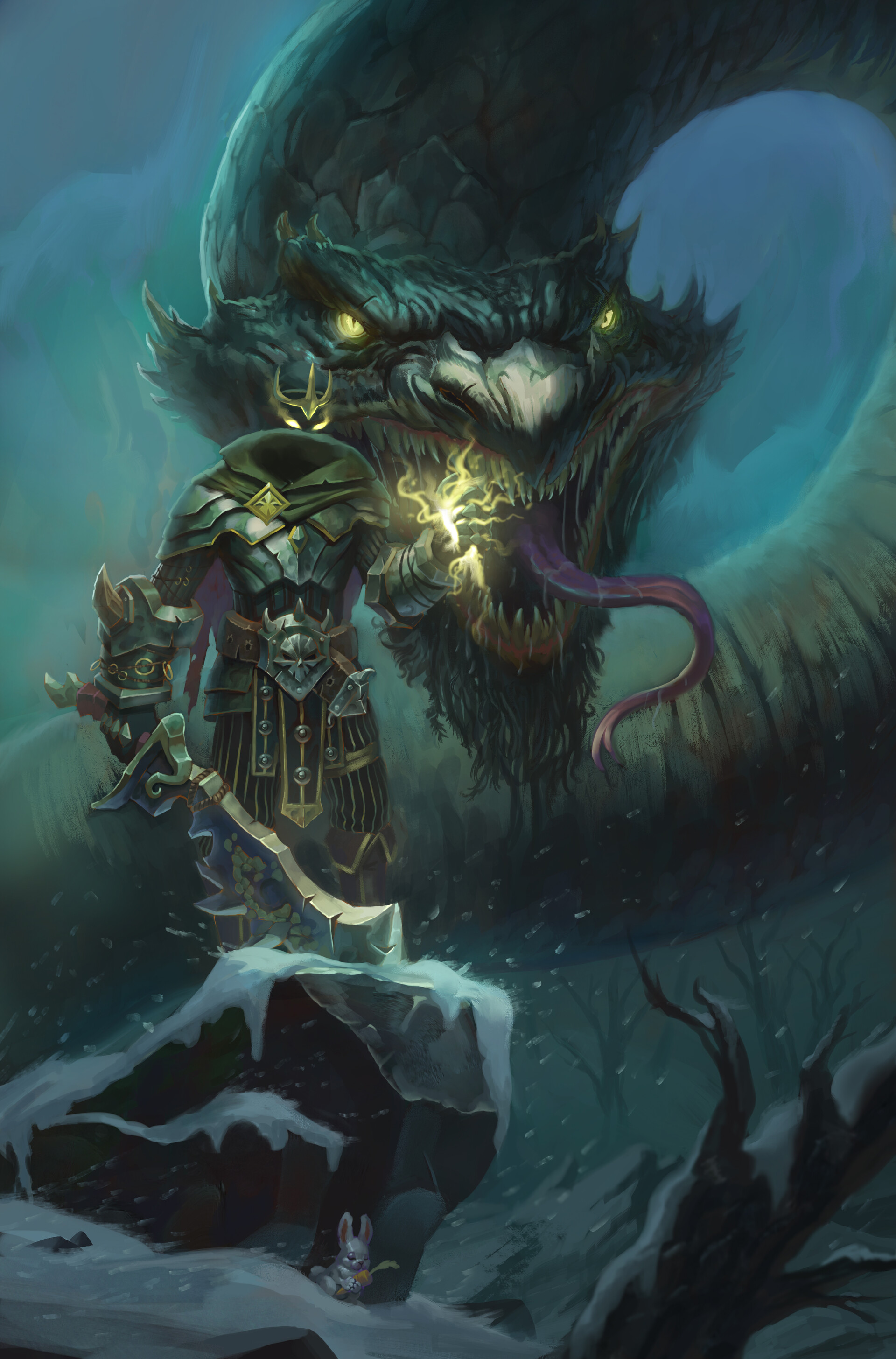 ArtStation - Wyrm Lord