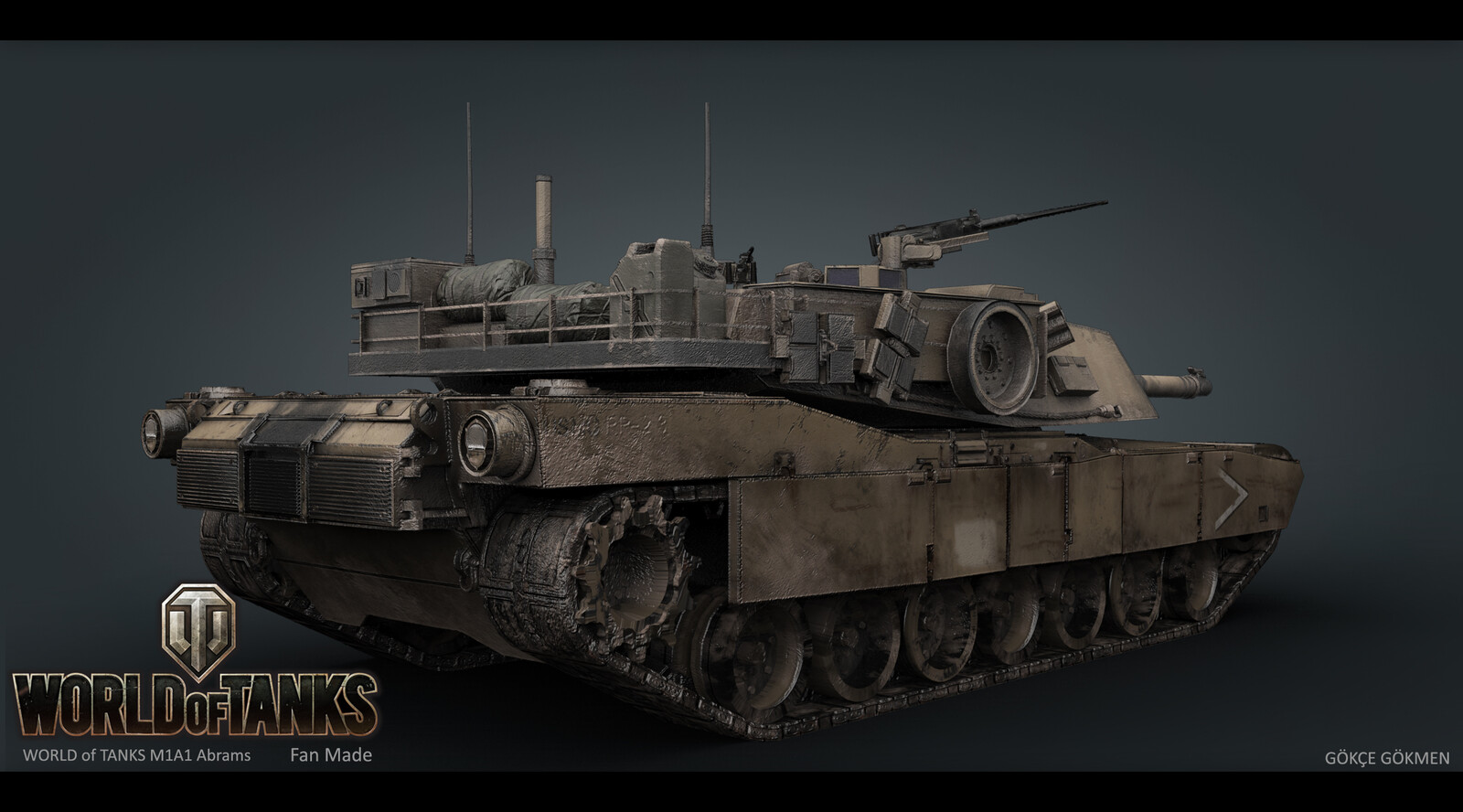 Gokce GOKMEN - M1A1 Abrams