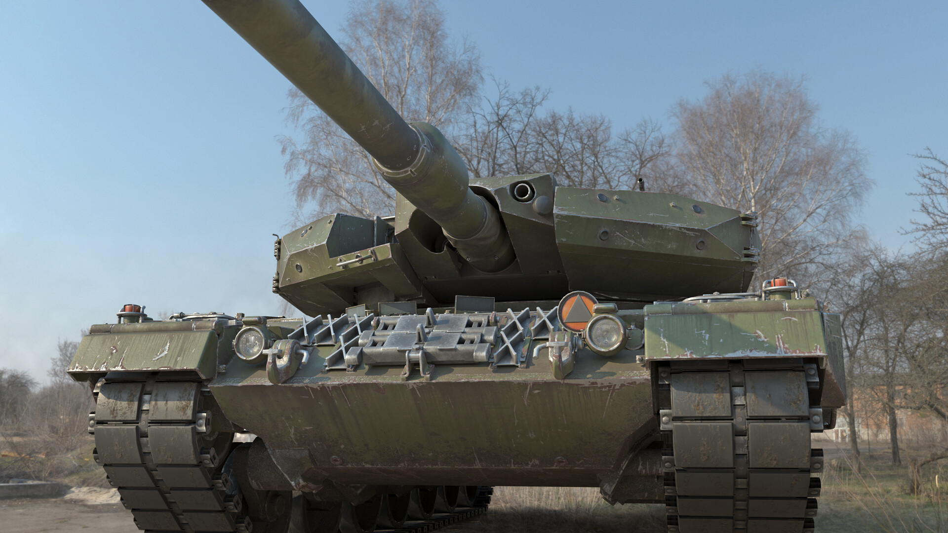L3D Studio - Game ready model of Leopard 2PL